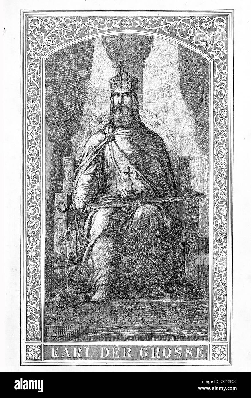 Charlemagne 768 814 hi-res stock photography and images - Alamy