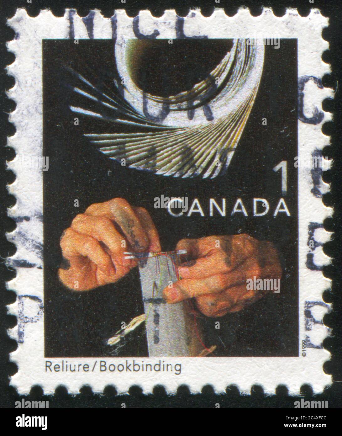 CANADA - CIRCA 1999: stamp printed by Canada, shows Handiwork, circa ...