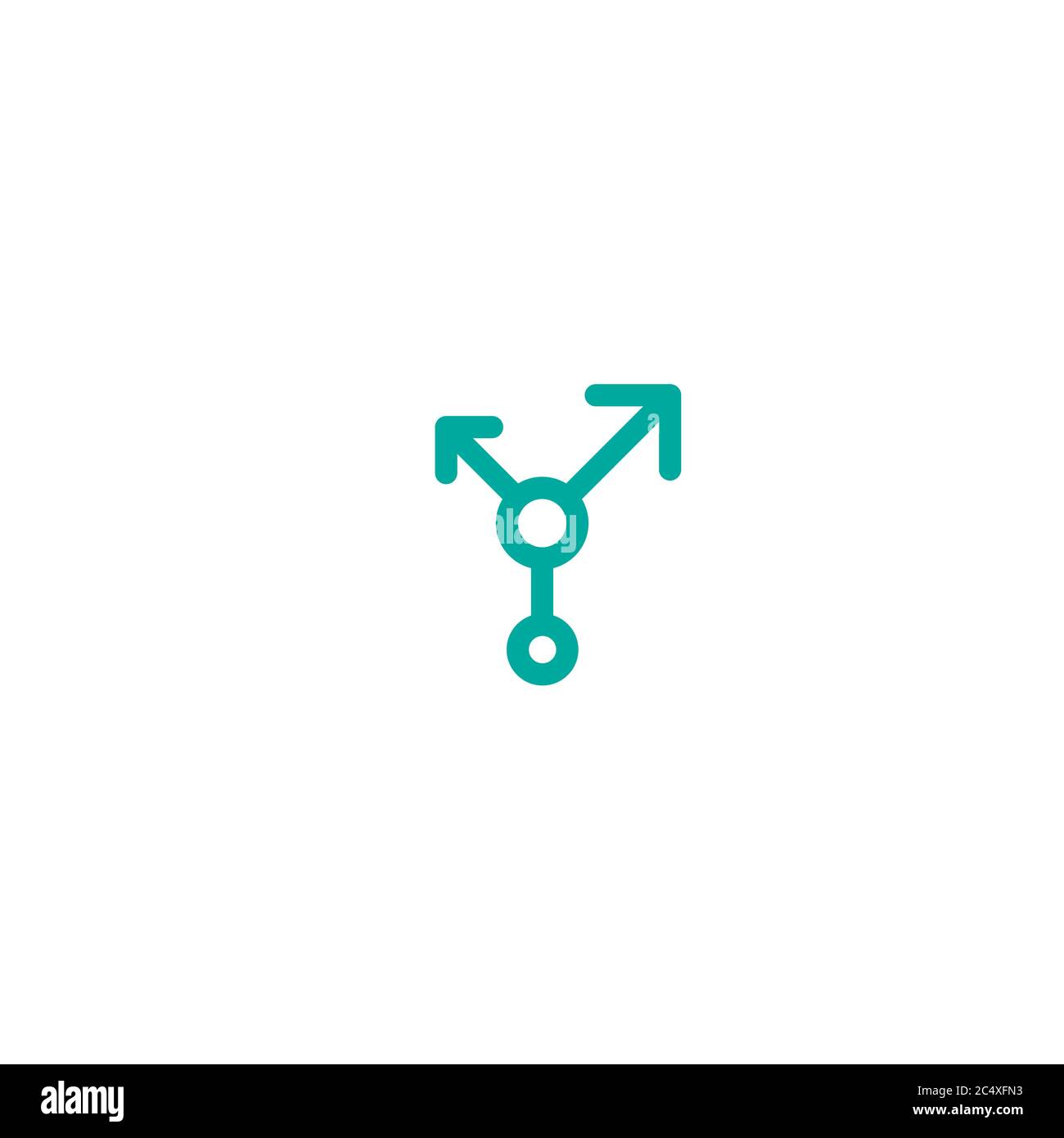 Two blue arrows point out from the center. Expand Arrows icon. Outward ...