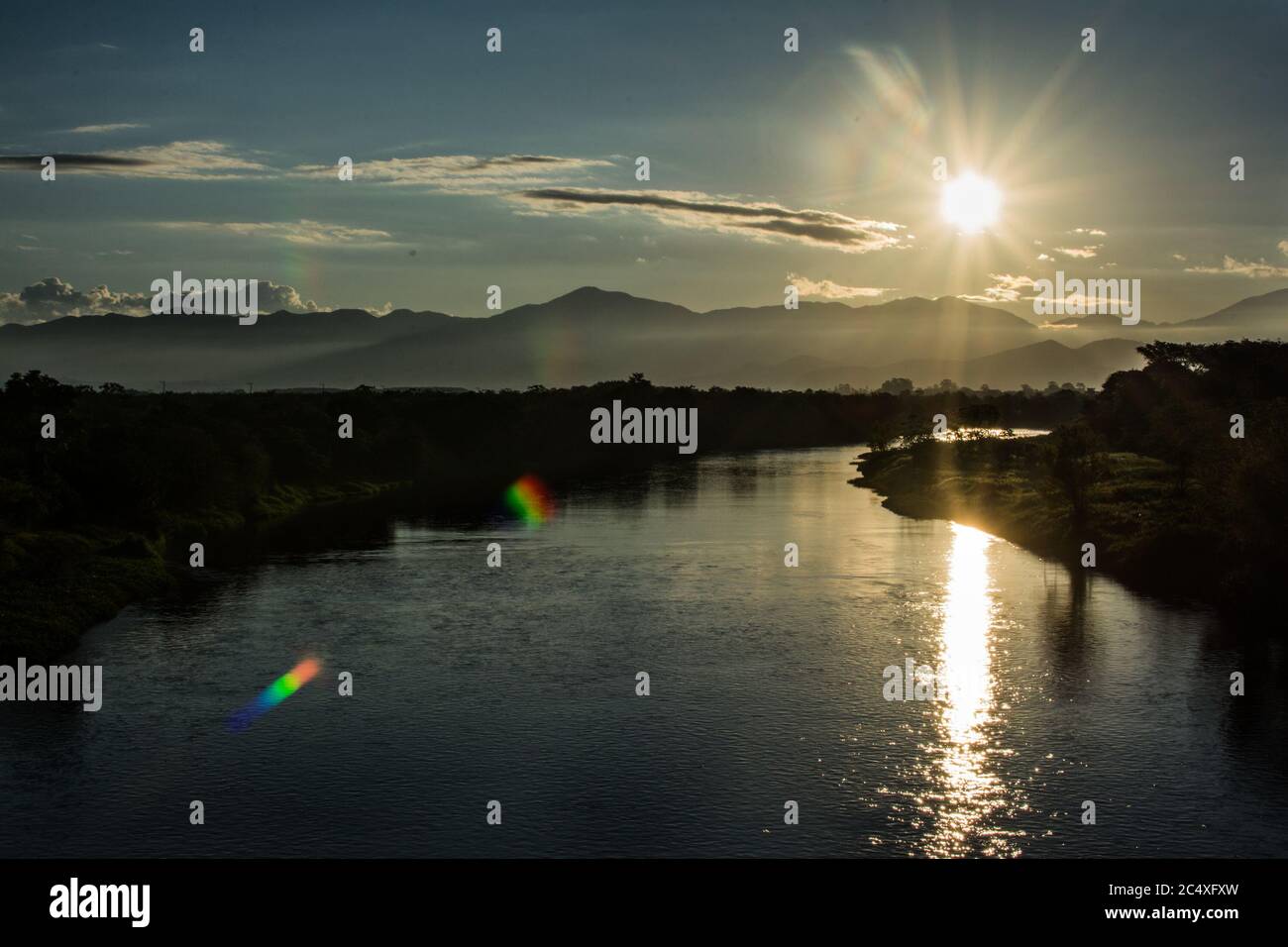 Bridge tropical river hi-res stock photography and images - Alamy