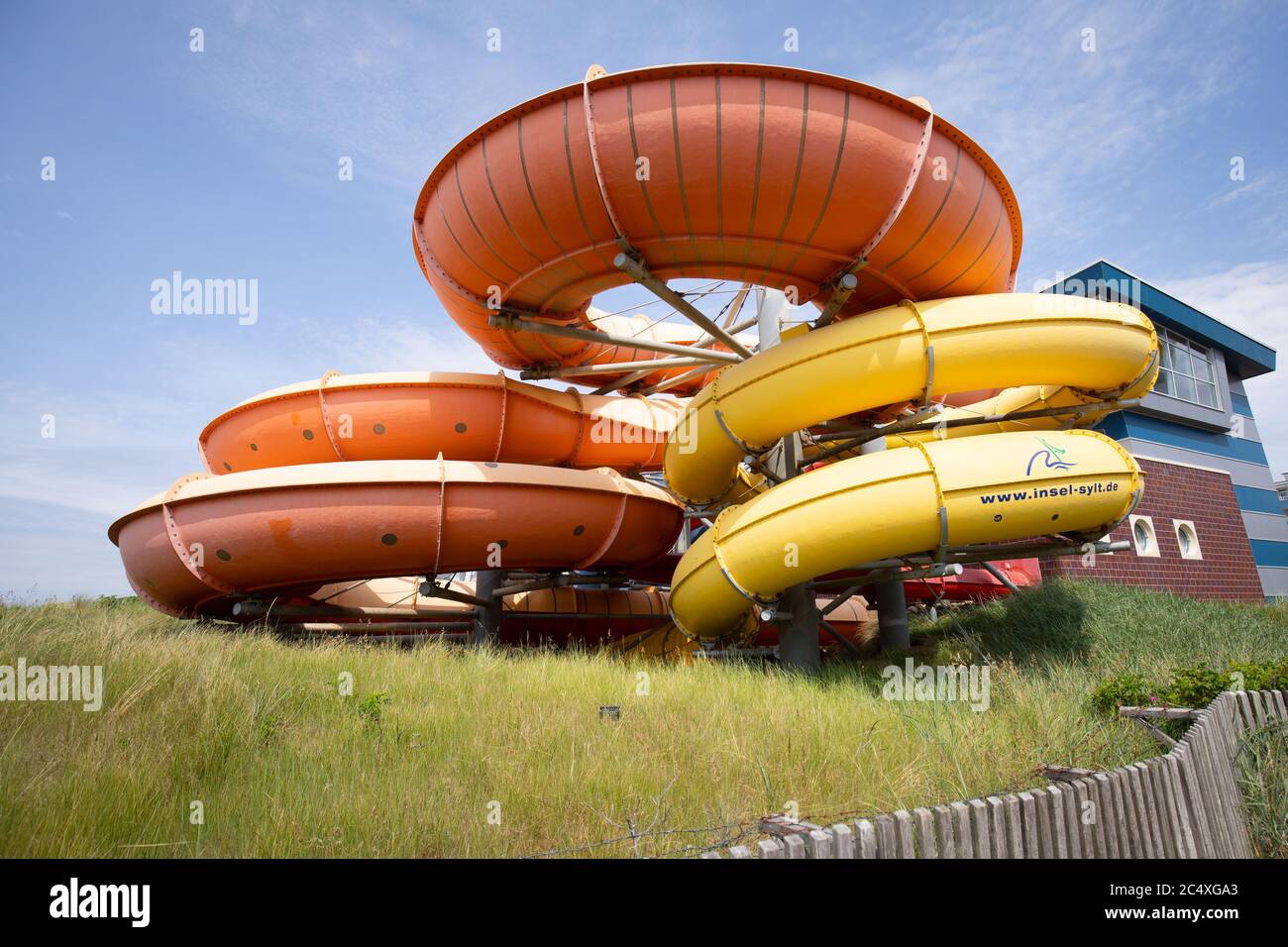 Big water slide hi-res stock photography and images - Alamy