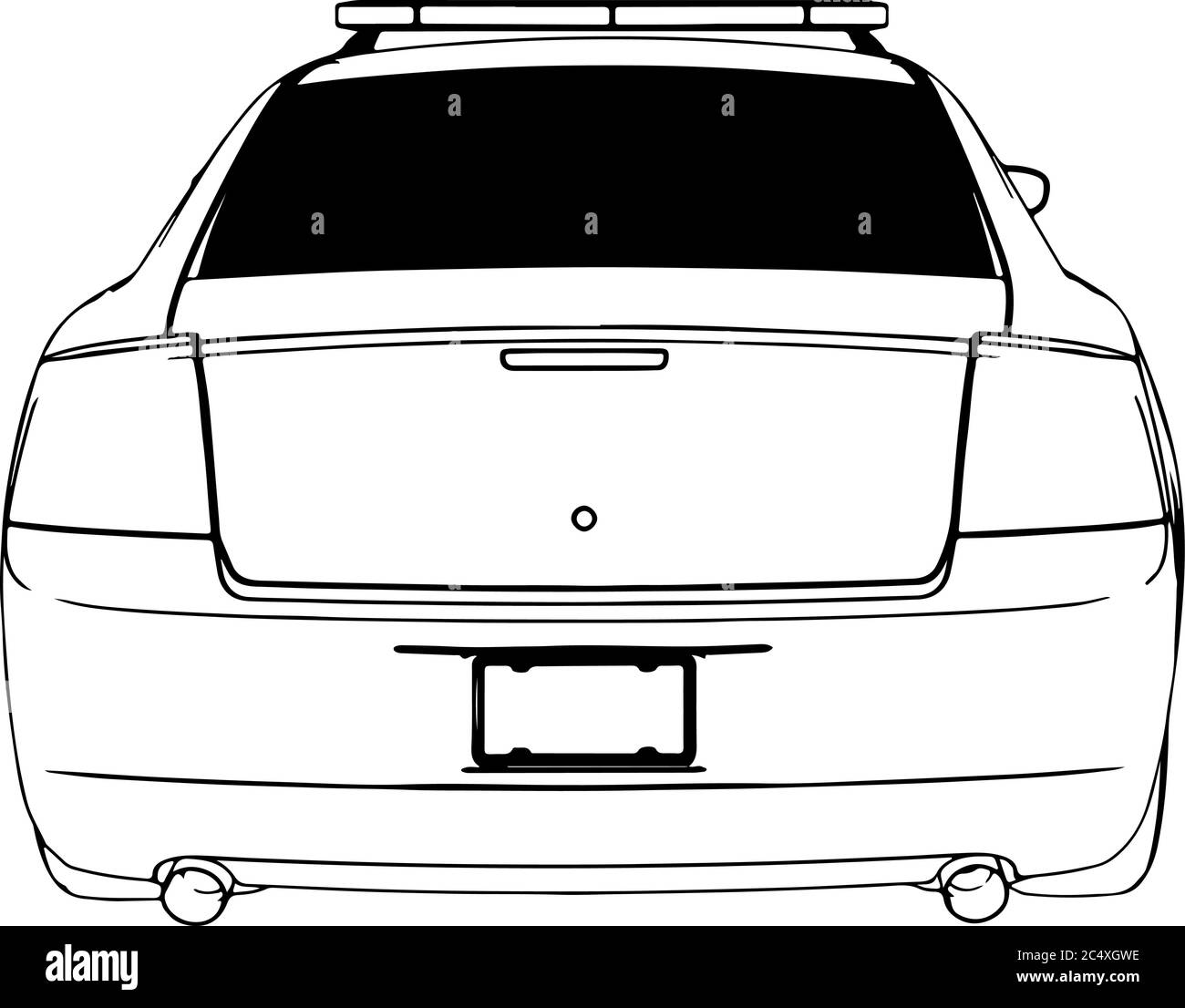 police car sketch vector Stock Vector Image & Art - Alamy