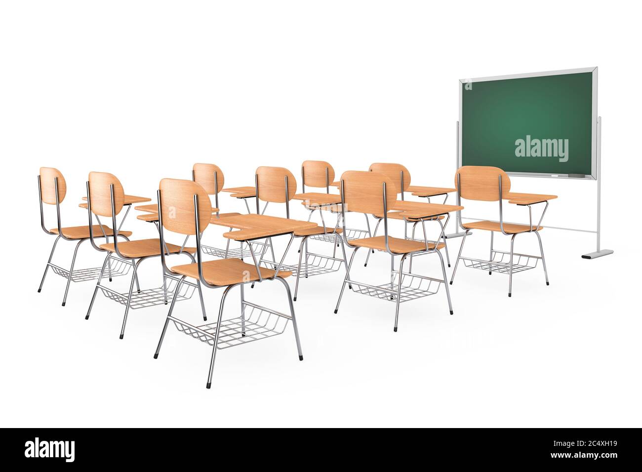 Empty modern school classroom secondary Cut Out Stock Images & Pictures ...