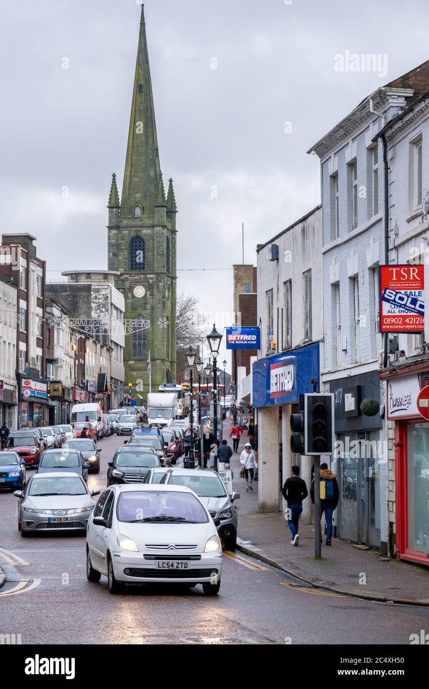 Dudley town centre Stock Photo - Alamy