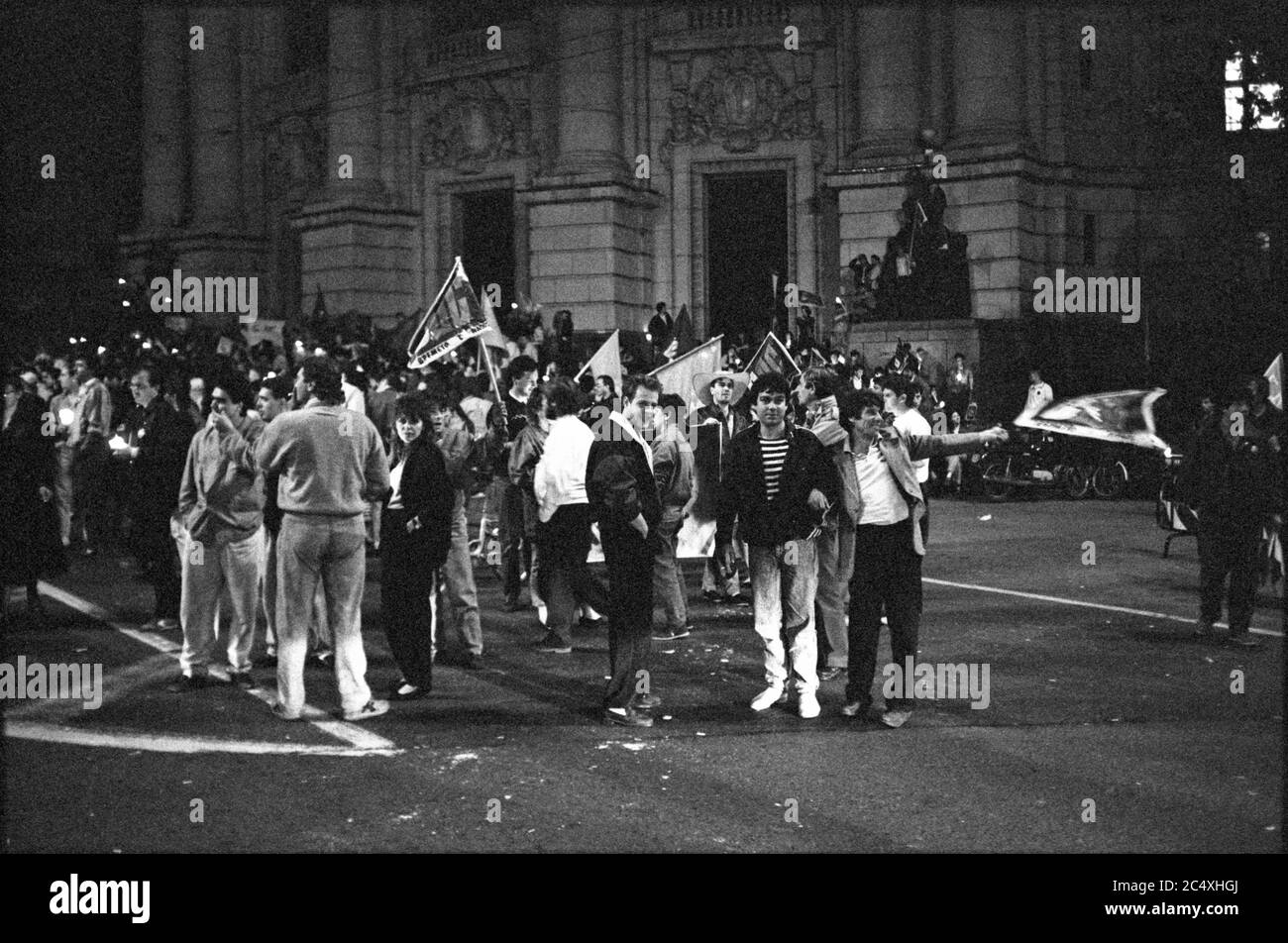 University of sofia protest hi-res stock photography and images - Alamy