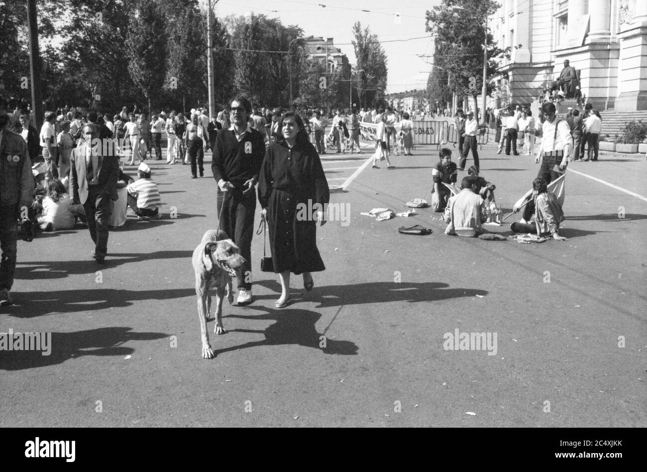 University of sofia protest hi-res stock photography and images - Alamy