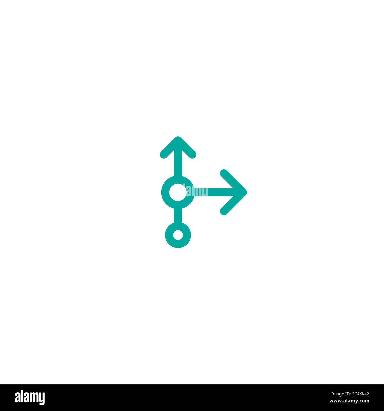 Two blue arrows point out from the center. Expand Arrows icon. Outward ...