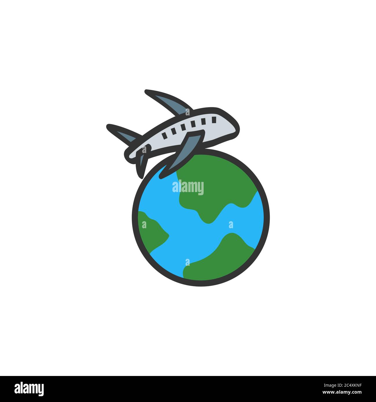 world air shipping vector design template illustration Stock Vector ...
