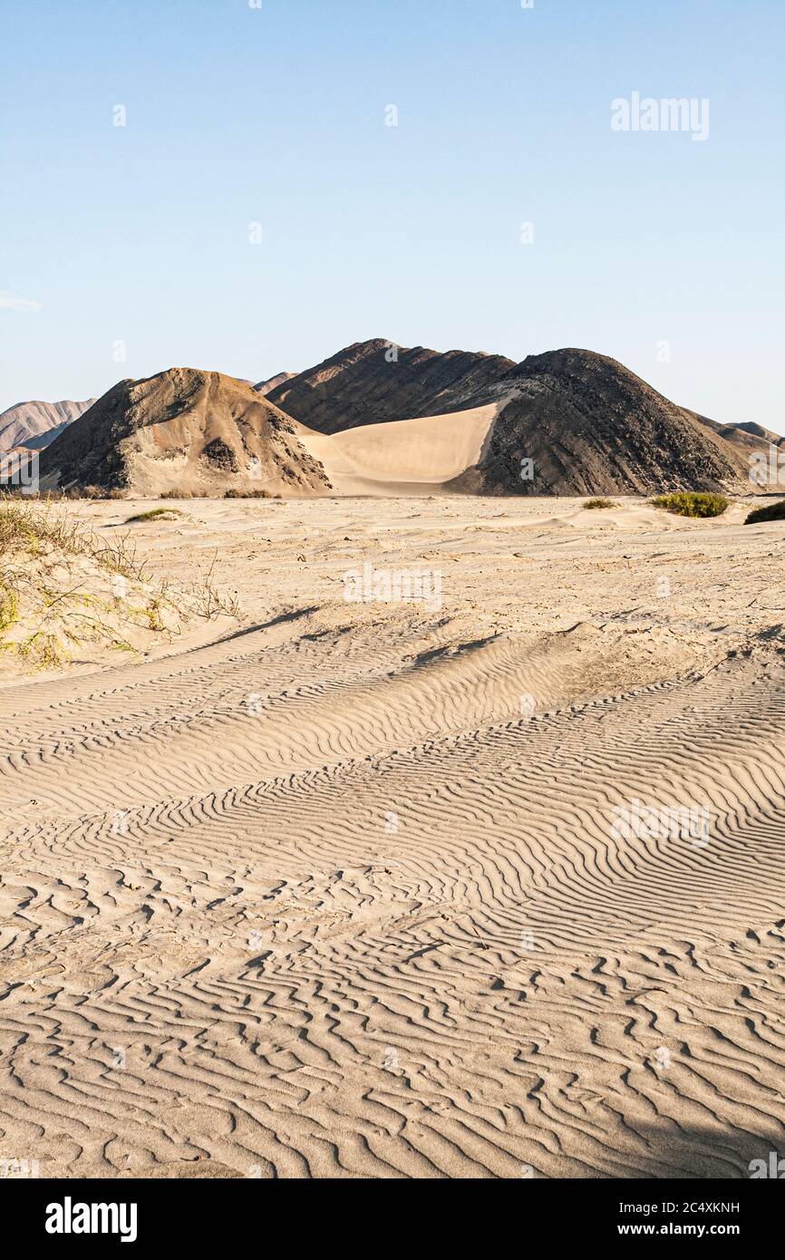 Desert Landscapes In Peru