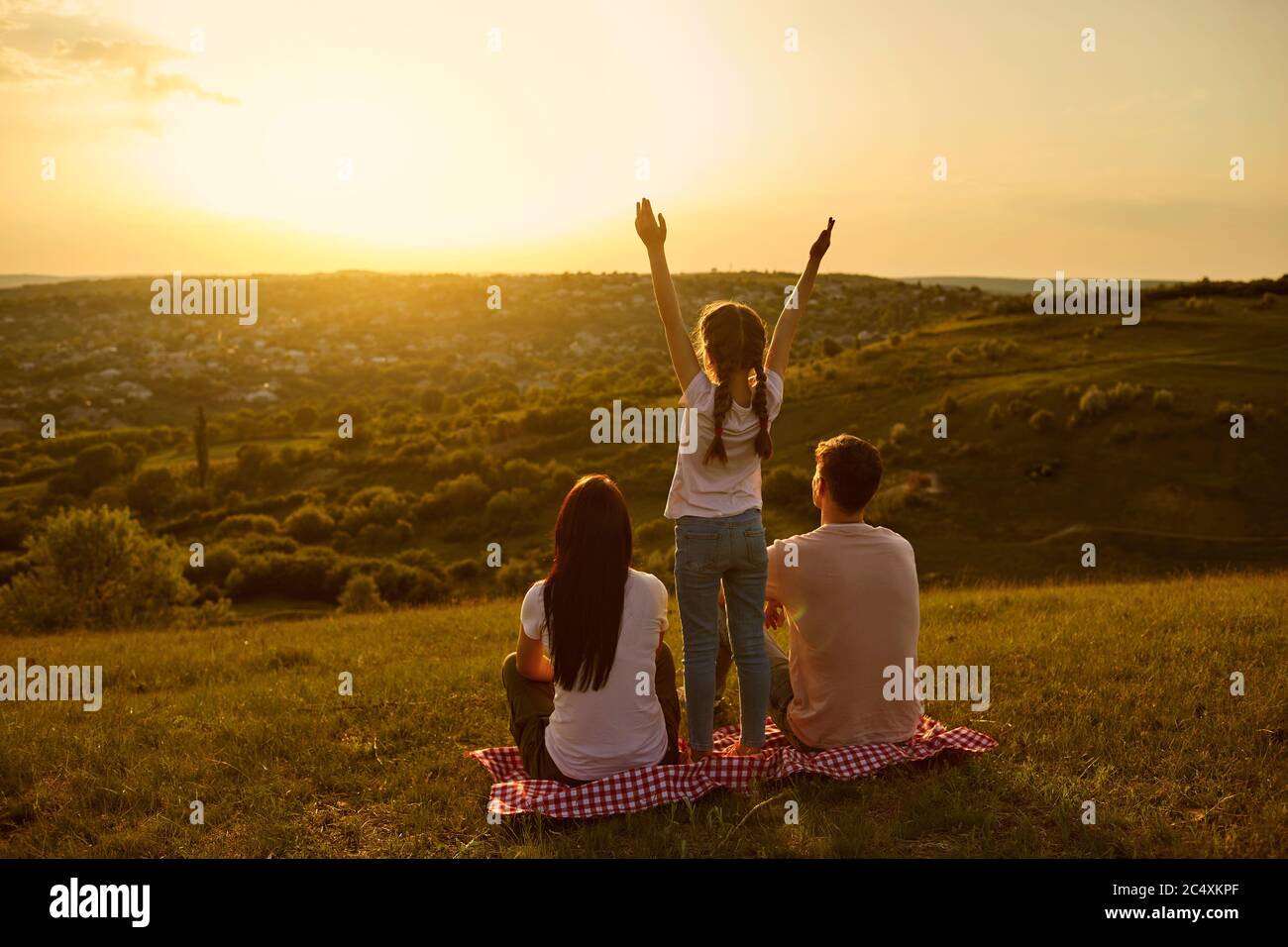 Camping park family holiday hi-res stock photography and images - Alamy