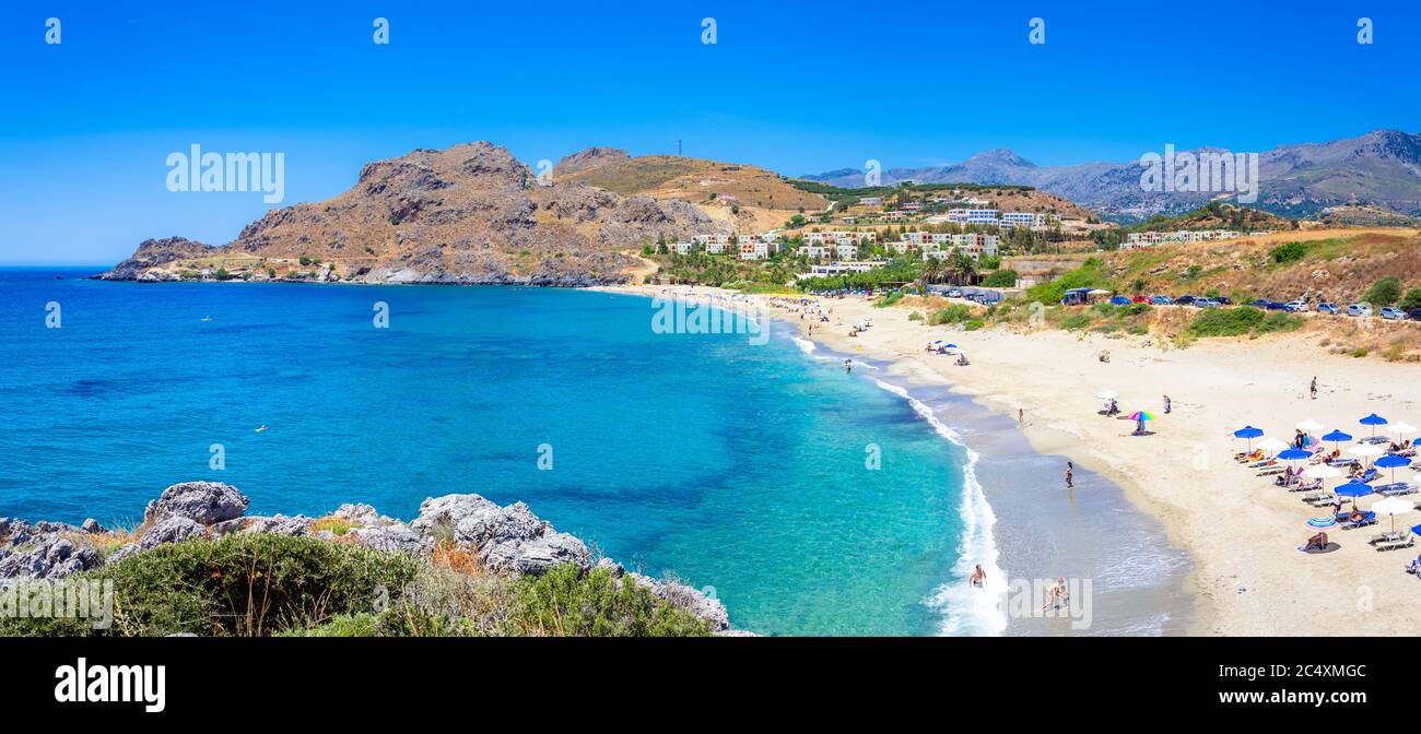Amazing Ammoudi, Ammoudaki, Damnoni beaches in Crete island, Greece ...