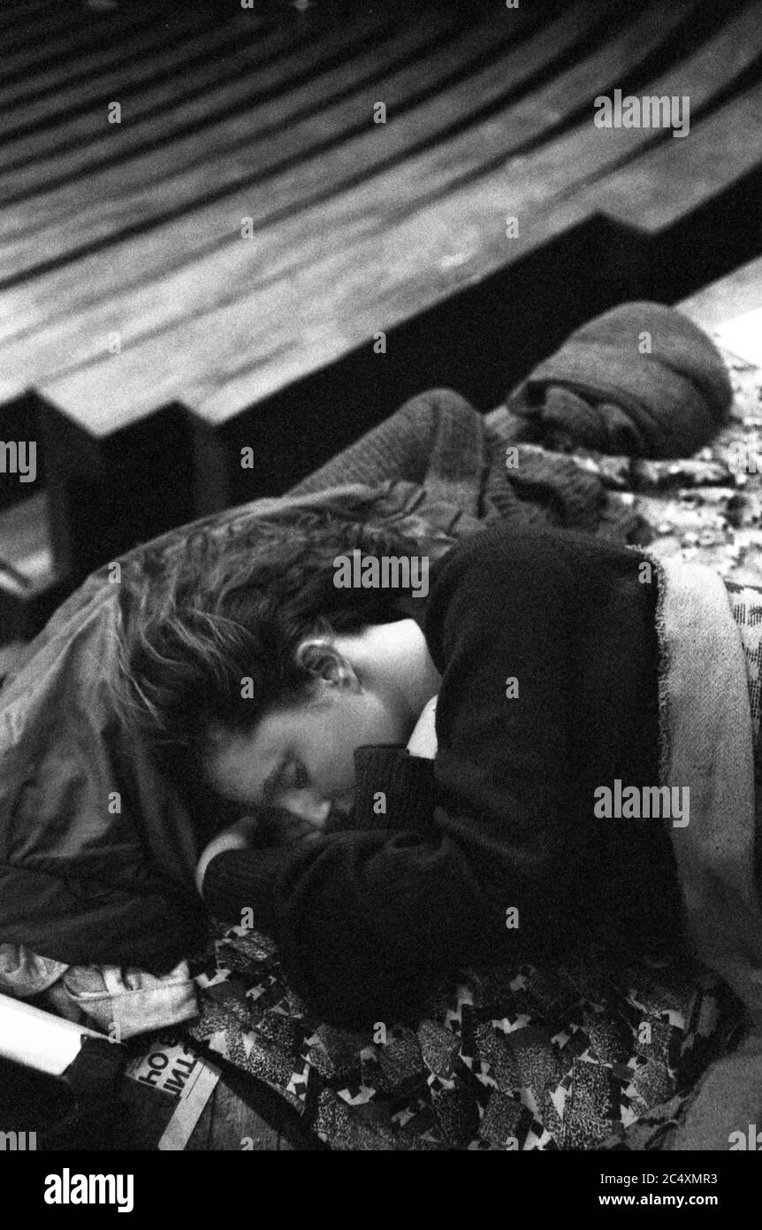 Occupation student strike at the University of Sofia. June 1990. Sofia ...