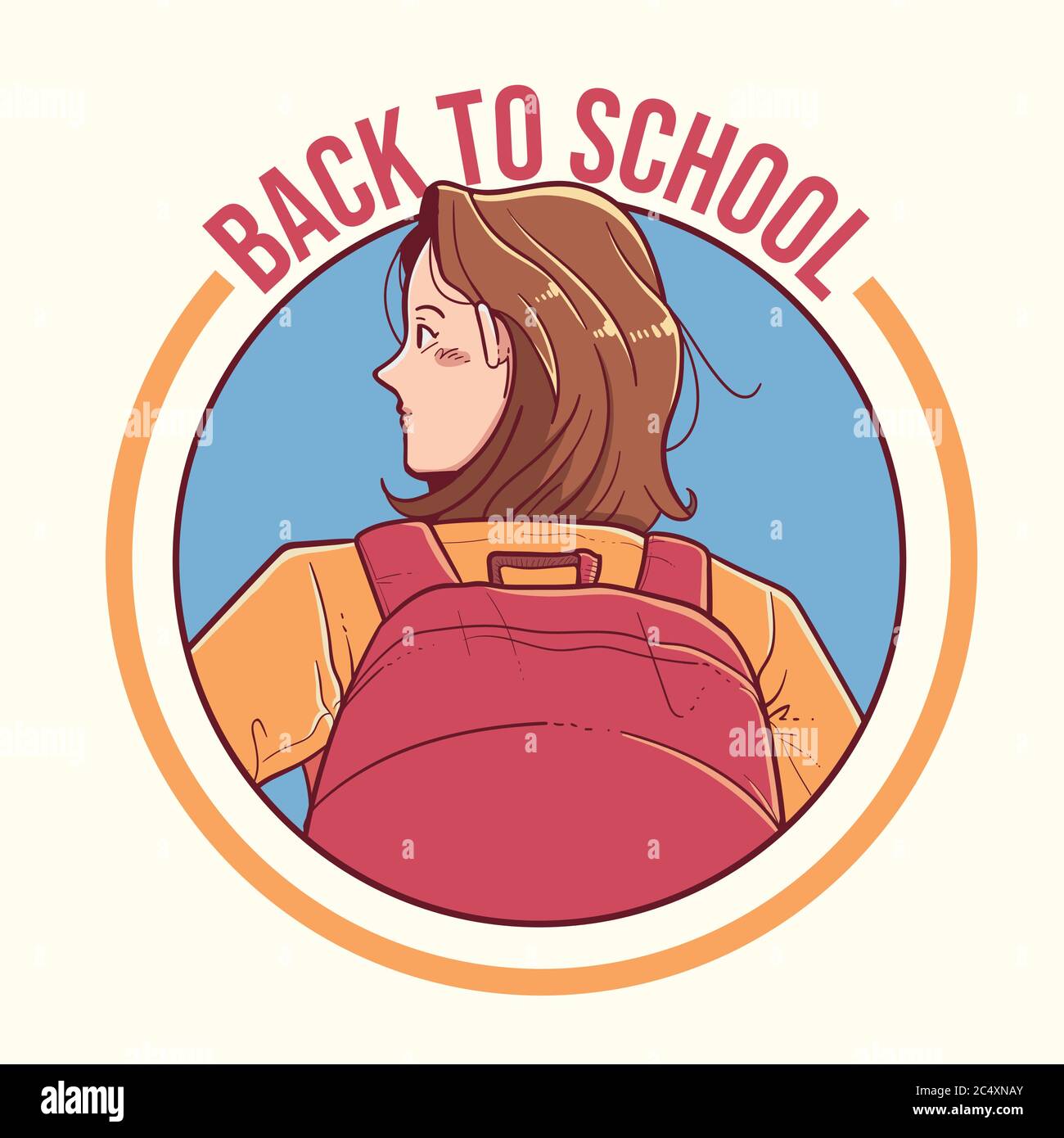 back to school logo Stock Vector Image & Art - Alamy