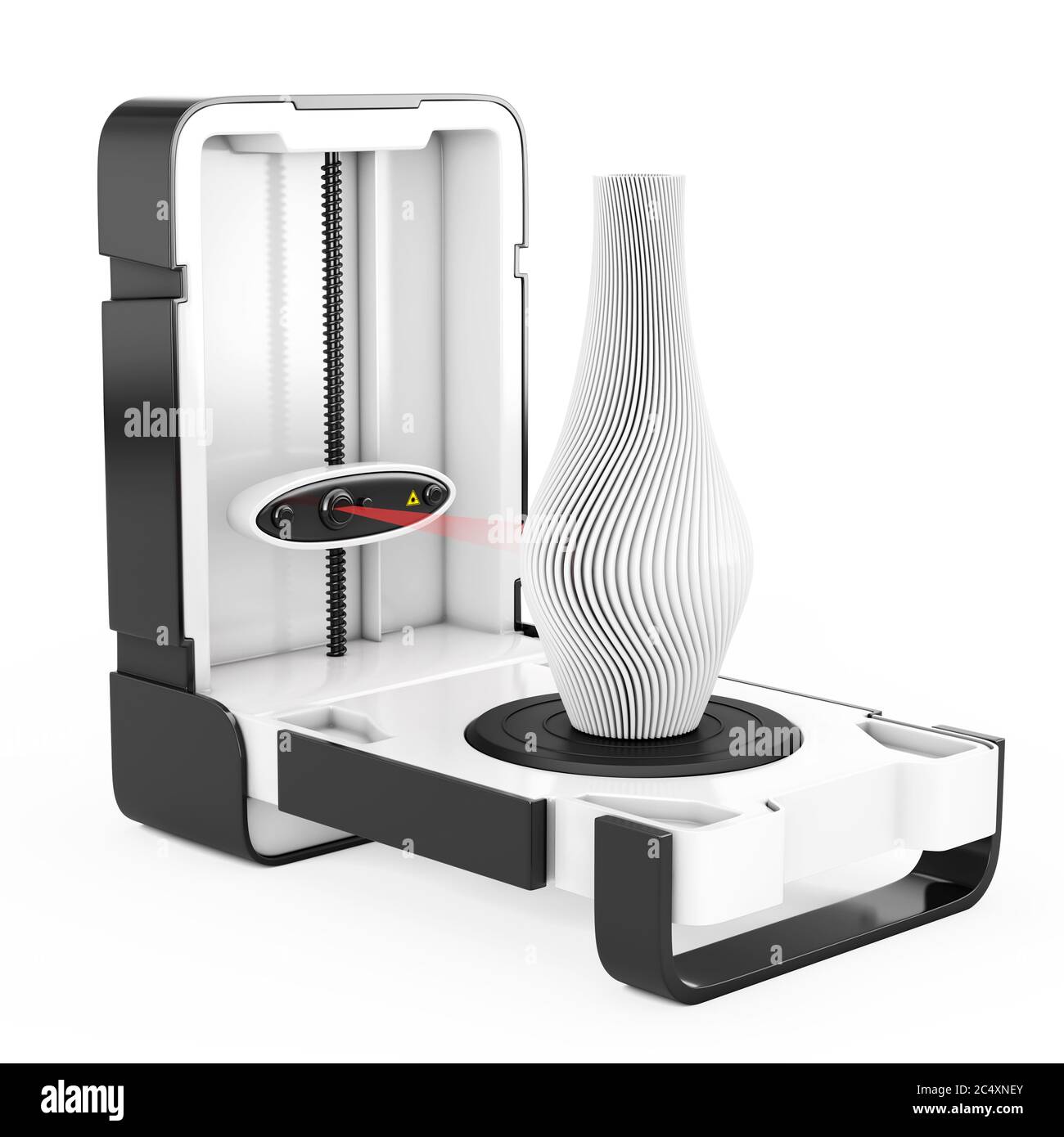 Free Standing Modern Desktop Home 3D Scanner Scanning Abstract Modern ...