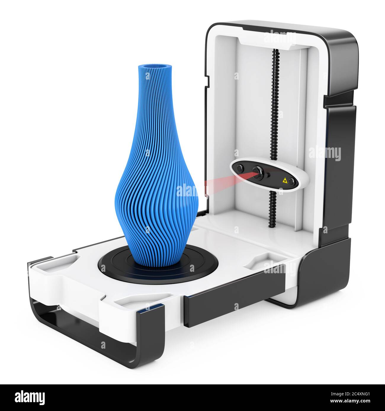 Free Standing Modern Desktop Home 3D Scanner Scanning Abstract Modern ...