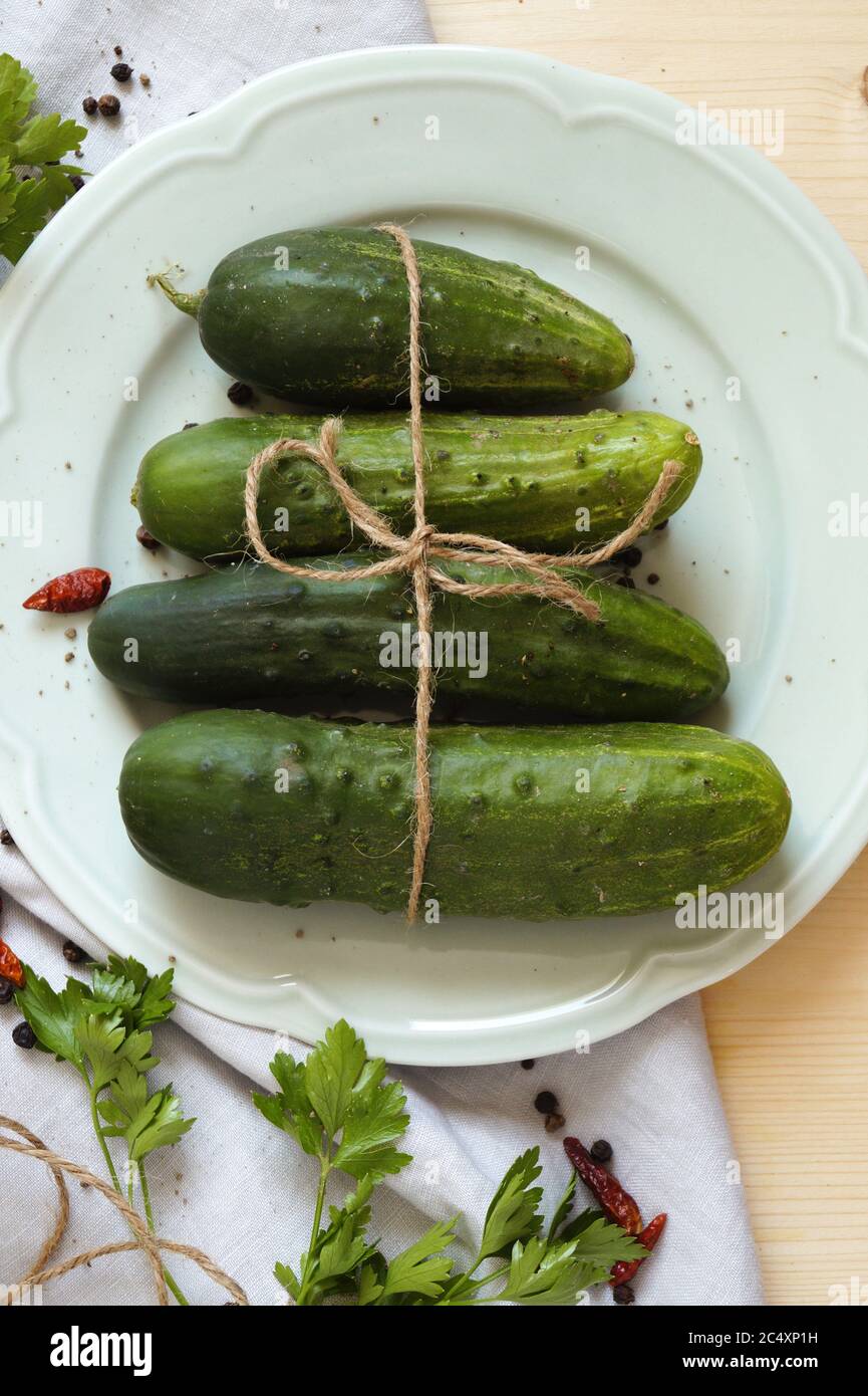 Cucumber organic hi-res stock photography and images - Alamy