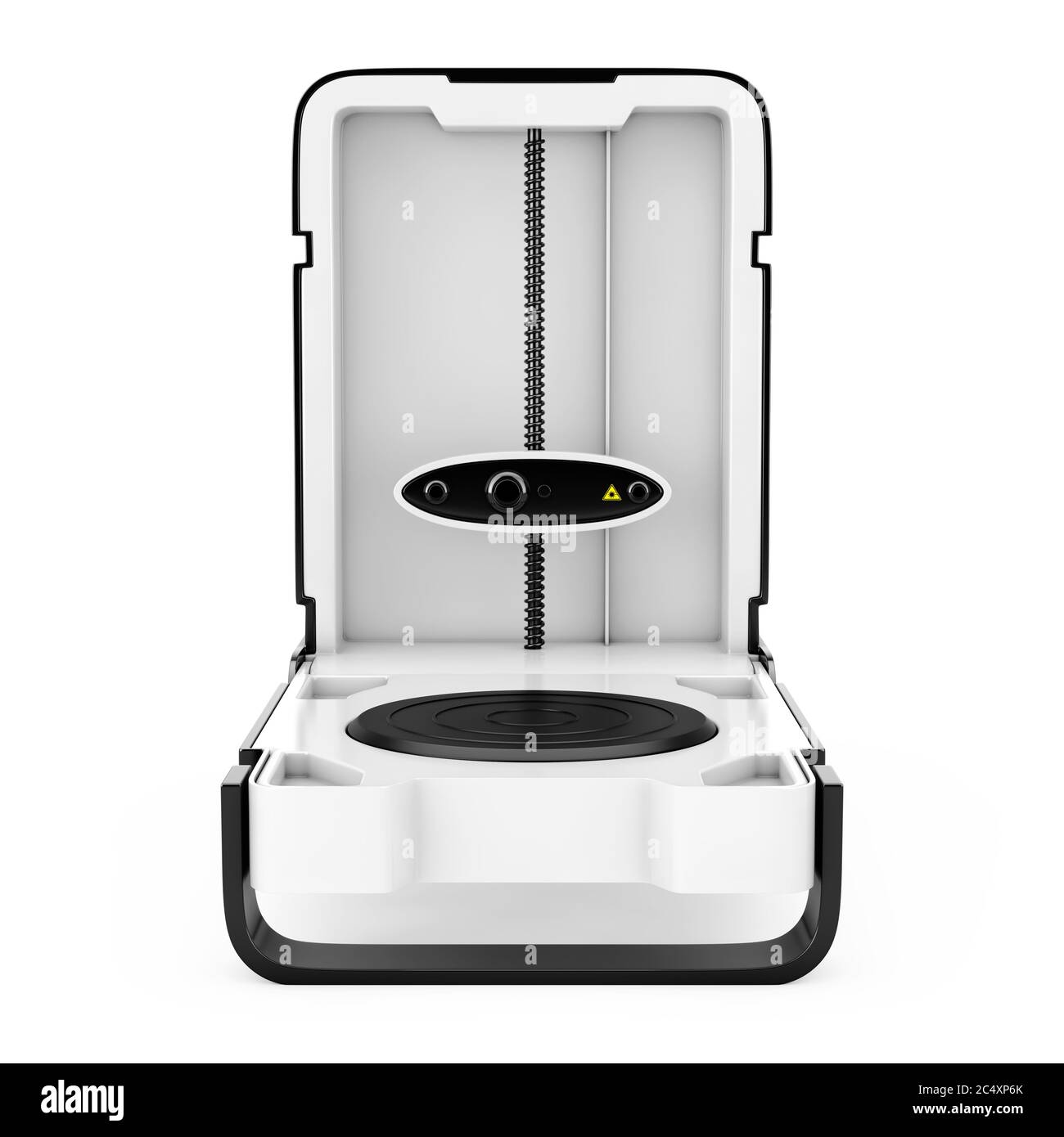 Free Standing Modern Desktop Home 3D Scanner on a white background. 3d ...