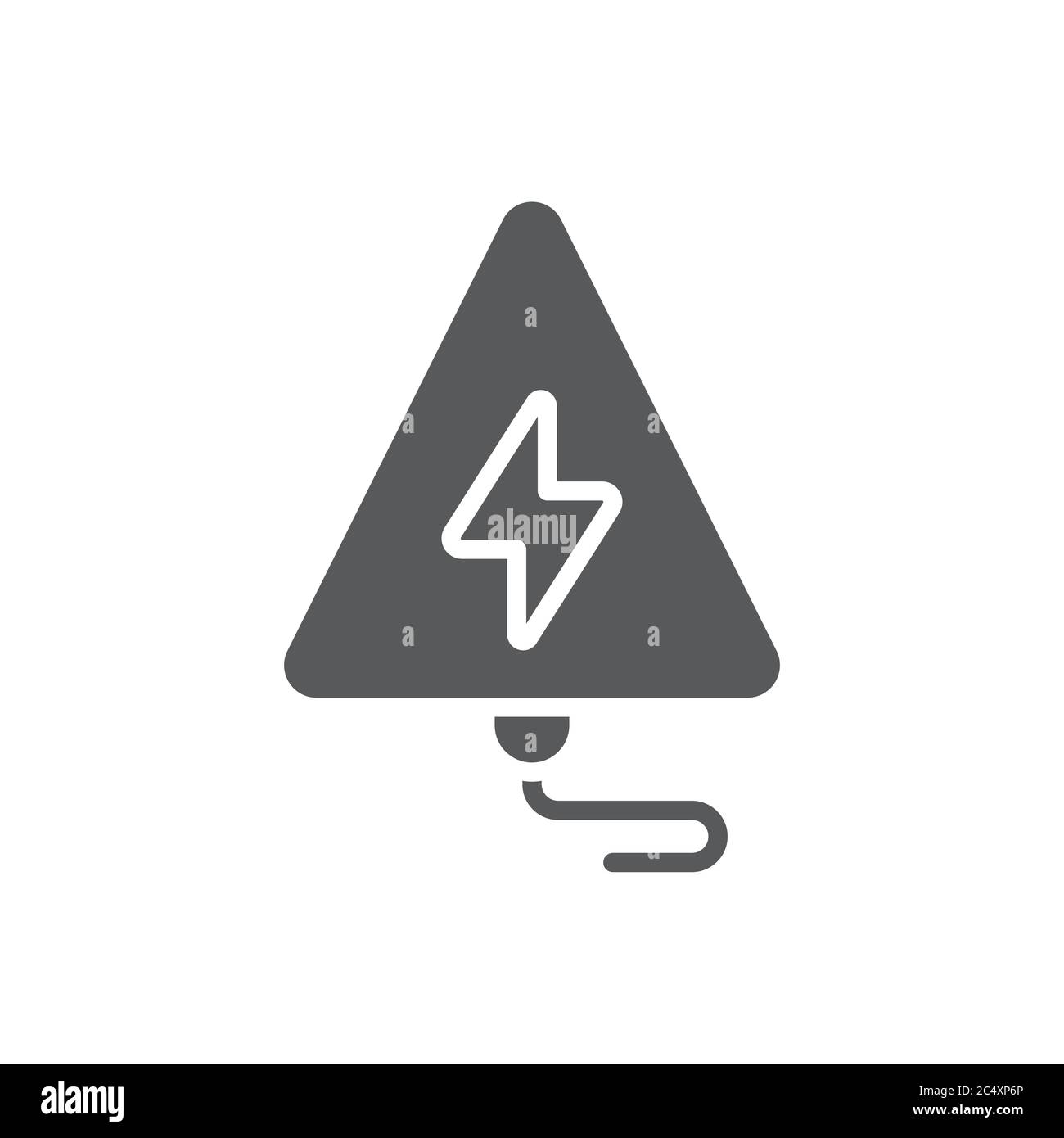 Lamp electrical circuit symbol Stock Vector Images - Alamy