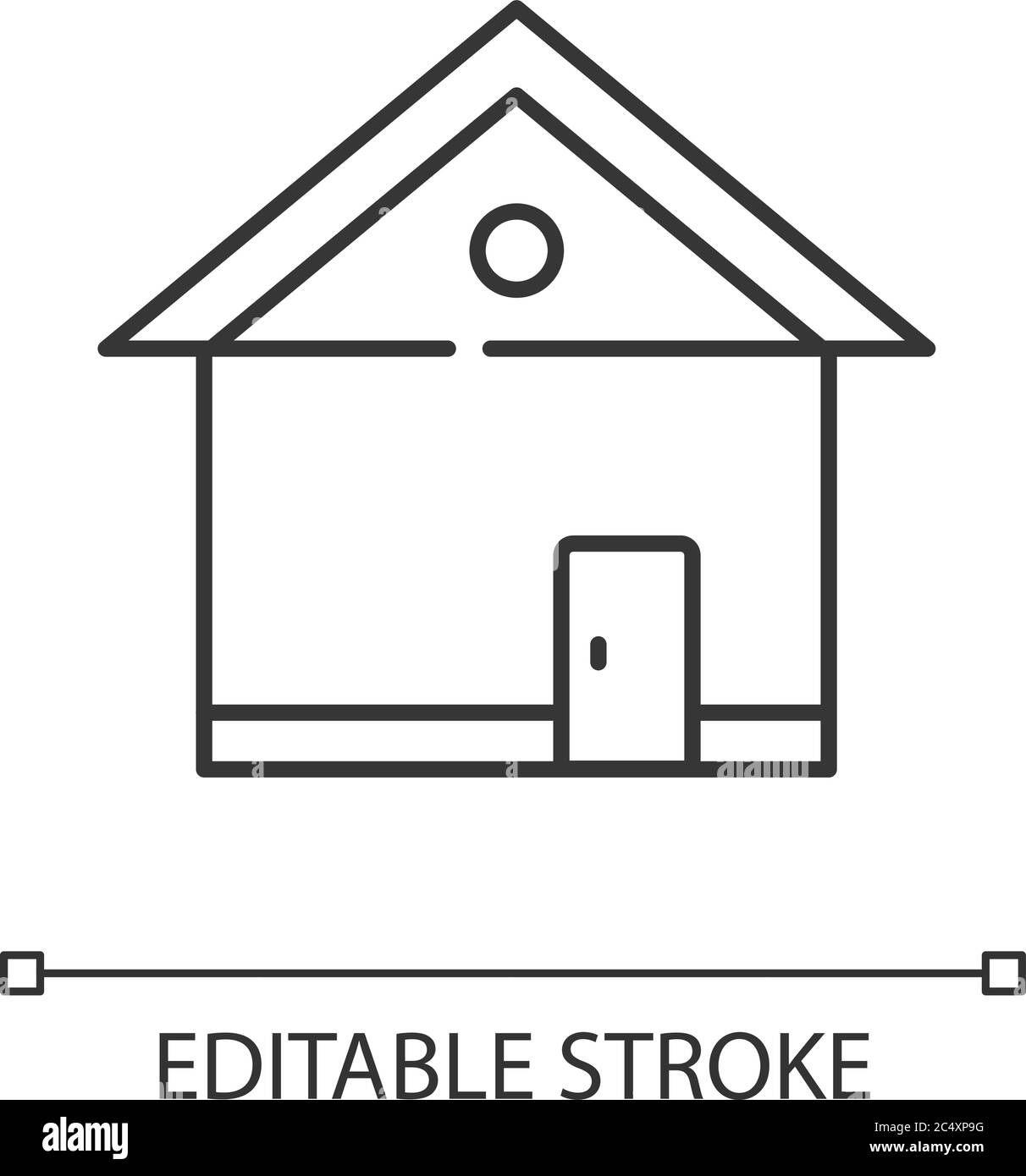 Renovation house exterior Black and White Stock Photos & Images - Alamy