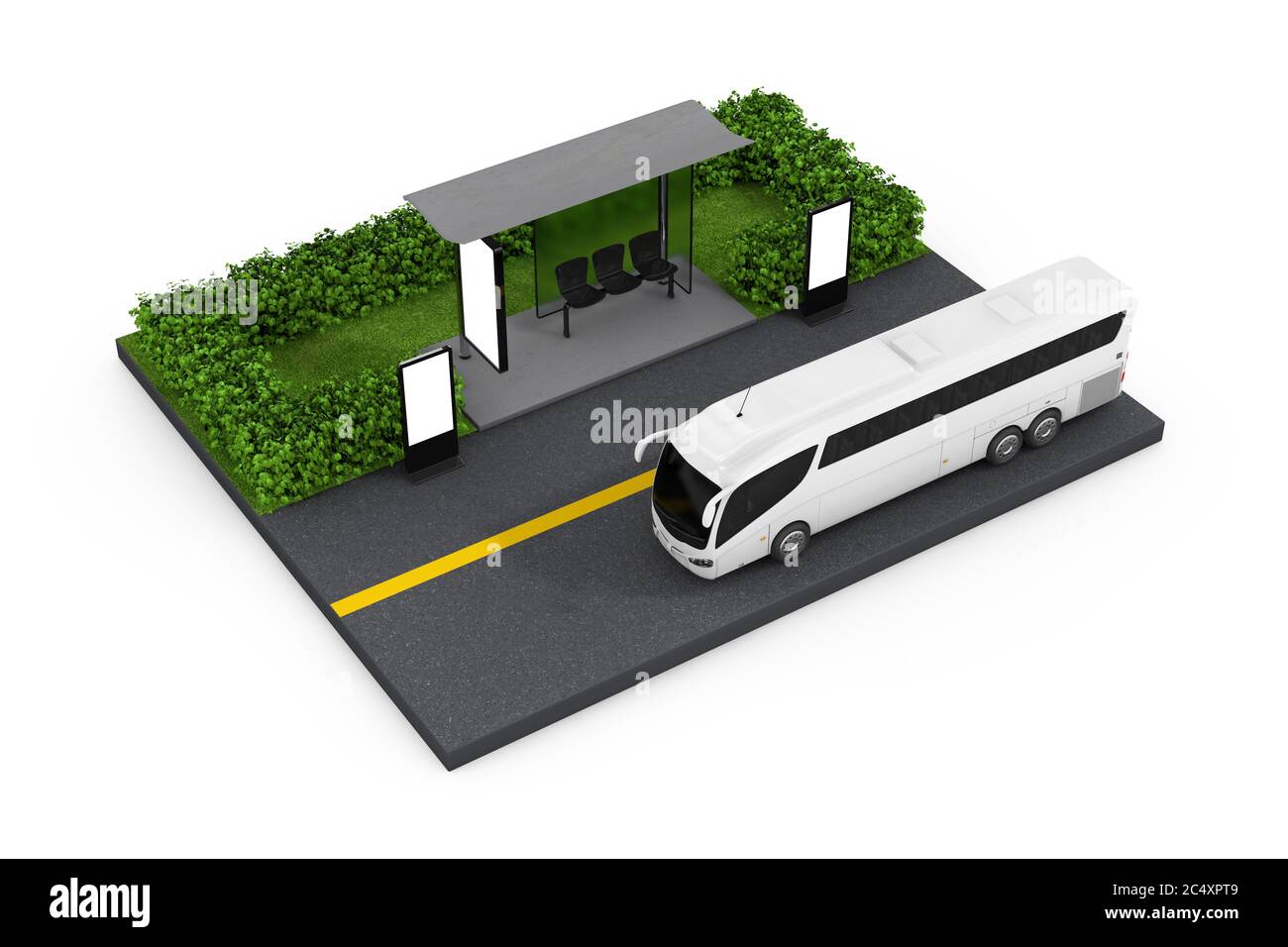 3d cartoon van hi-res stock photography and images - Alamy