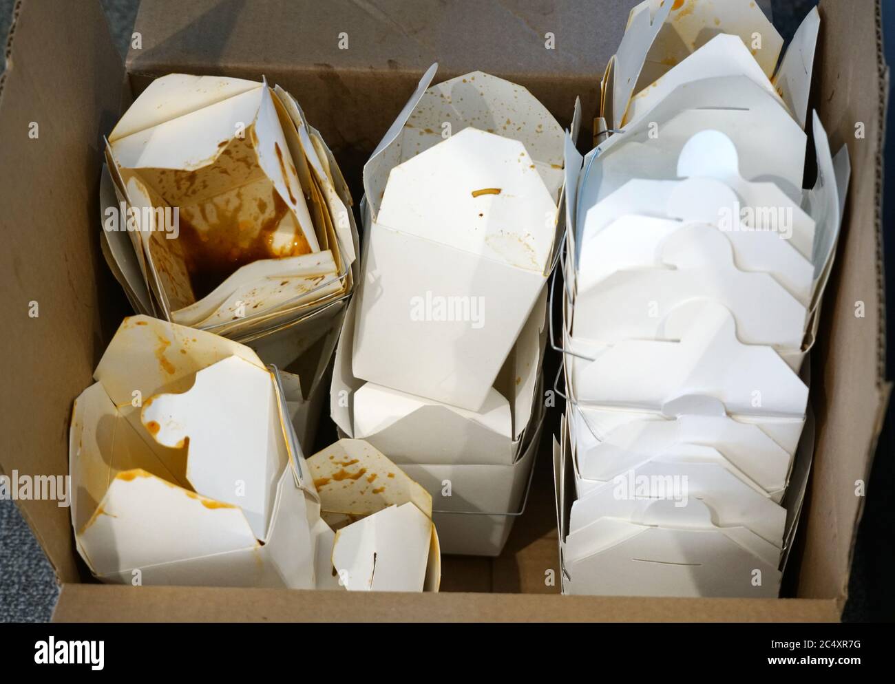 Takeaway food pollution hi-res stock photography and images - Alamy