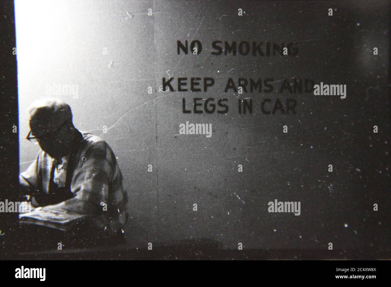 Fine 70s vintage black and white photography of a carny worker amidst ...