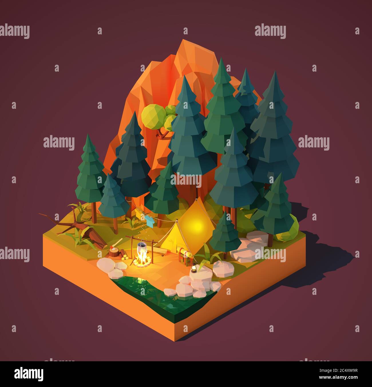 Recreation cooking Stock Vector Images - Alamy