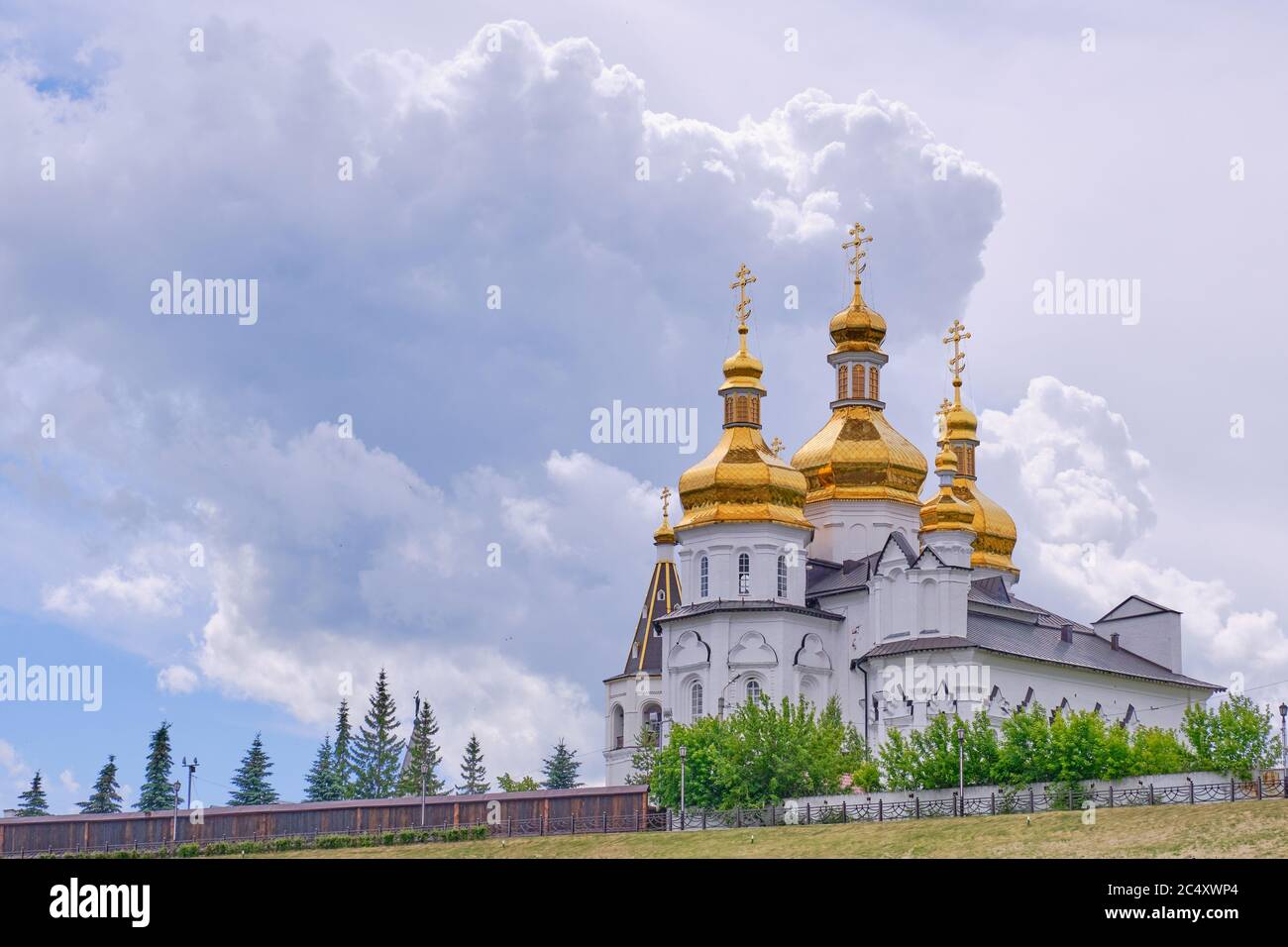 Holy Trinity Men Monastery of Russian Orthodox church. Established in ...