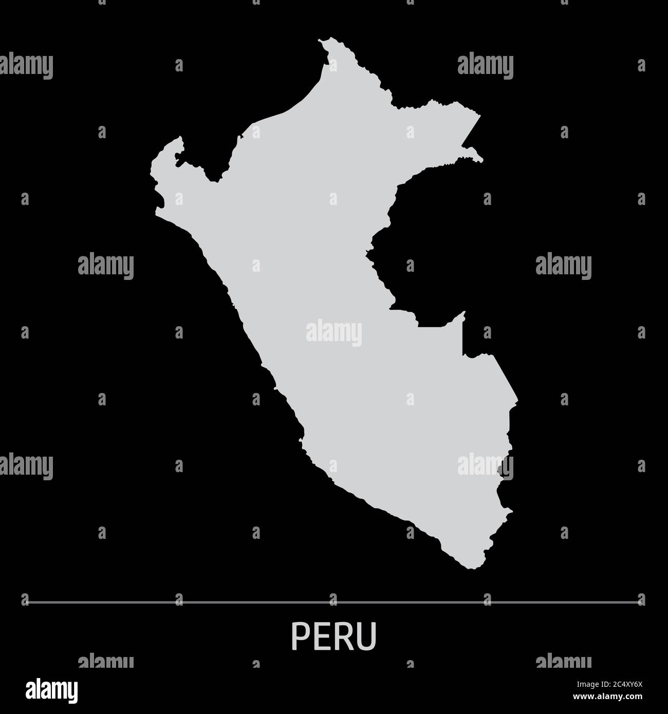 Peru map icon Stock Vector Image & Art - Alamy