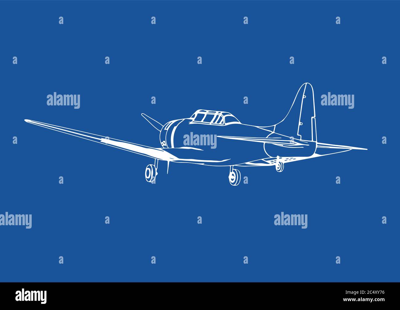 Fighter plane blueprint hi-res stock photography and images - Alamy