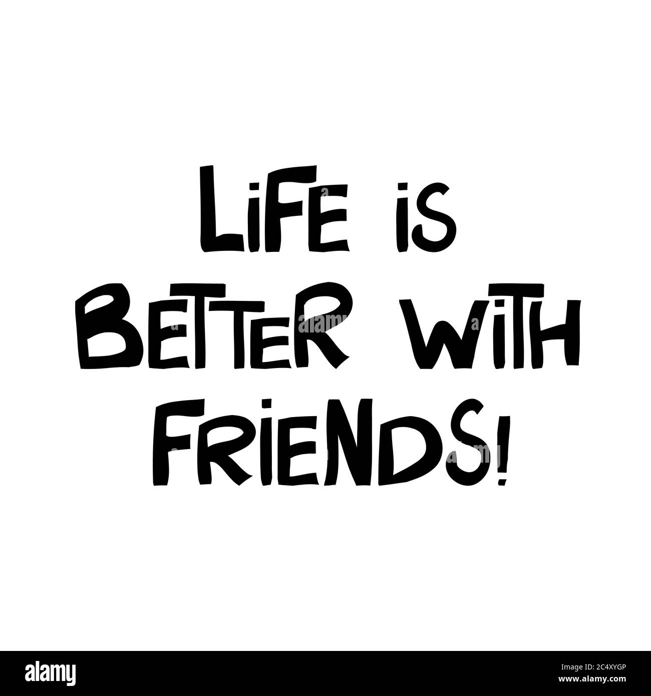 Life better together modern Black and White Stock Photos & Images - Alamy