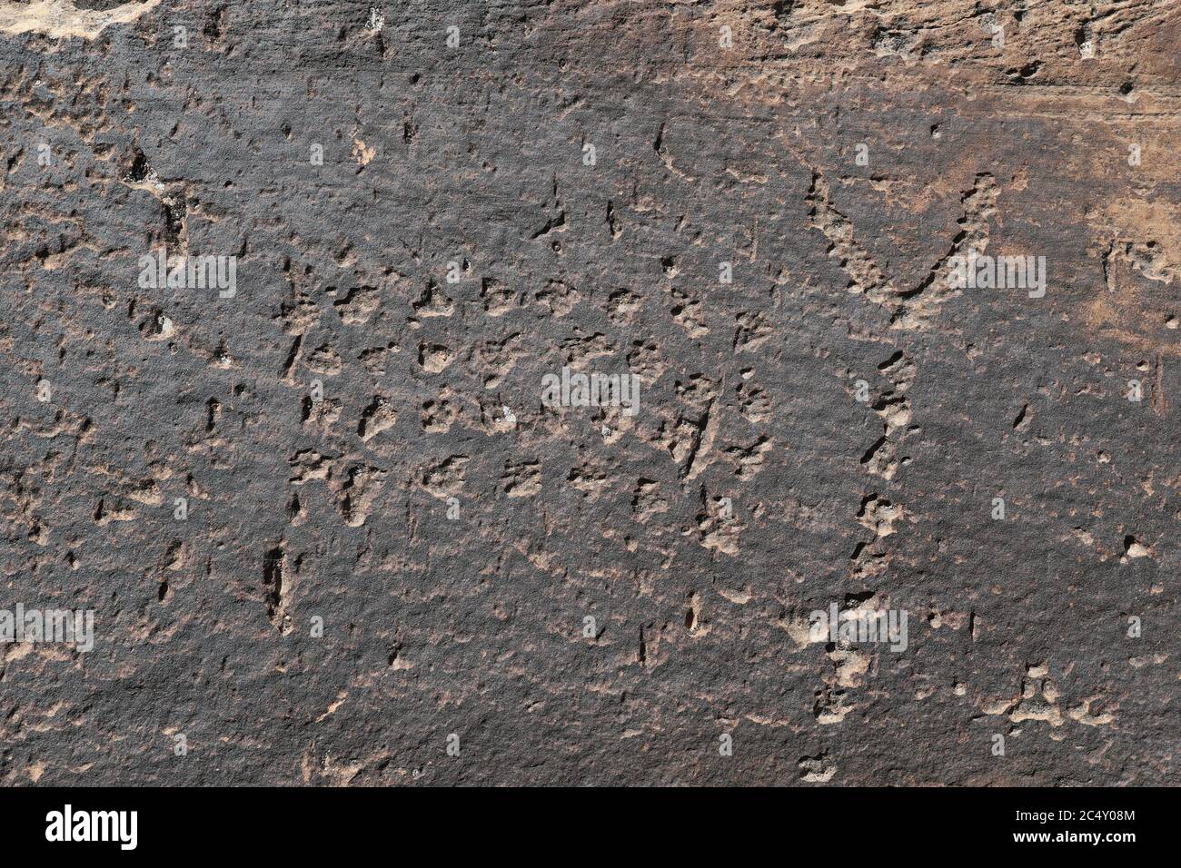 Ancient Native American Indian rock petroglyph art Utah 1448. Nine Mile ...