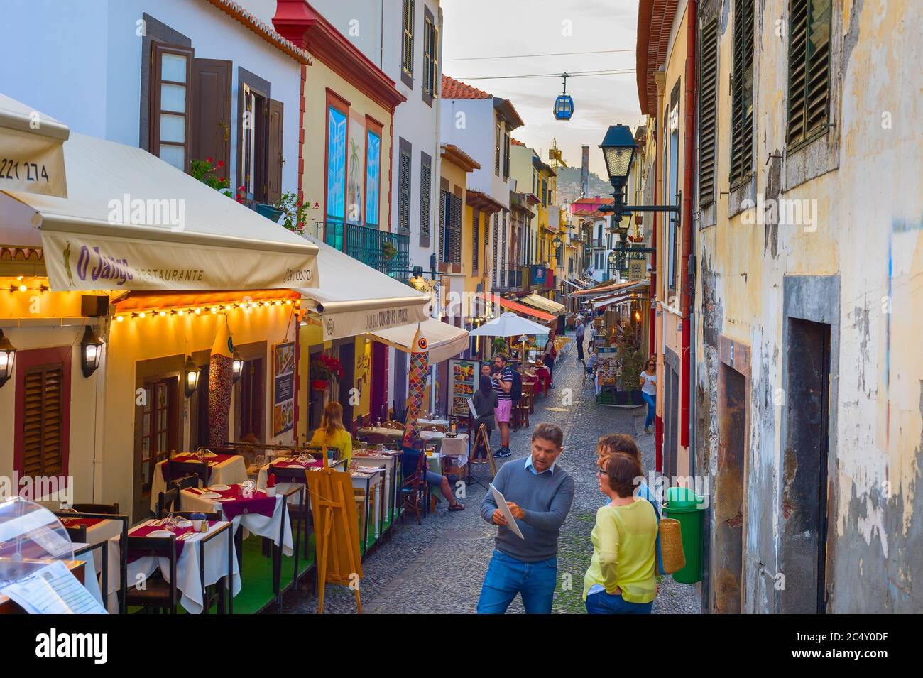 Maderia cable car hi-res stock photography and images - Alamy
