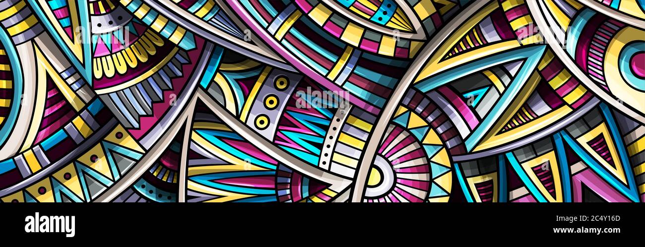 Abstract ethnic rug ornamental pattern. Vector vintage background Stock ...