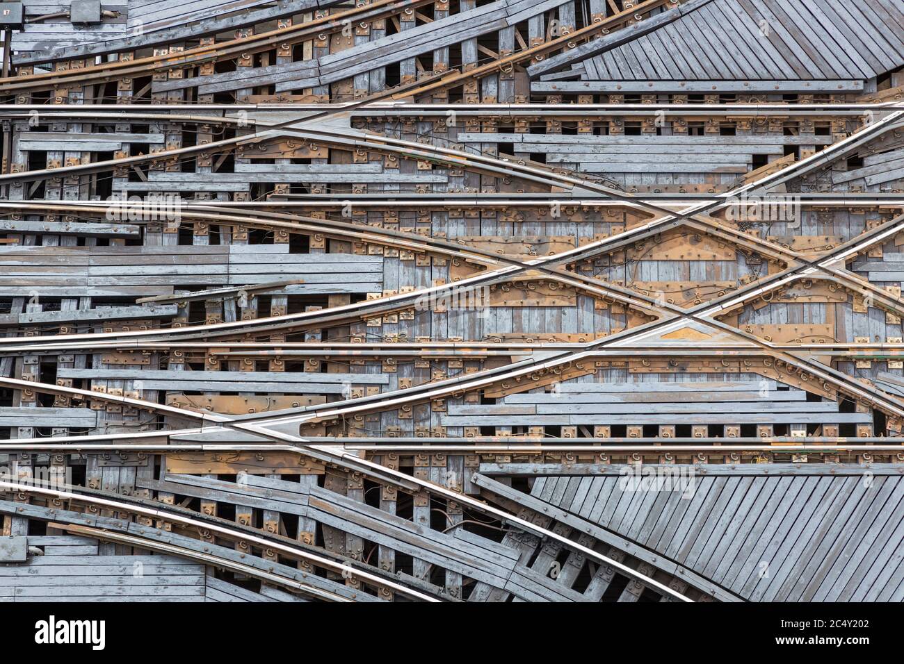 Railway junction hi-res stock photography and images - Alamy