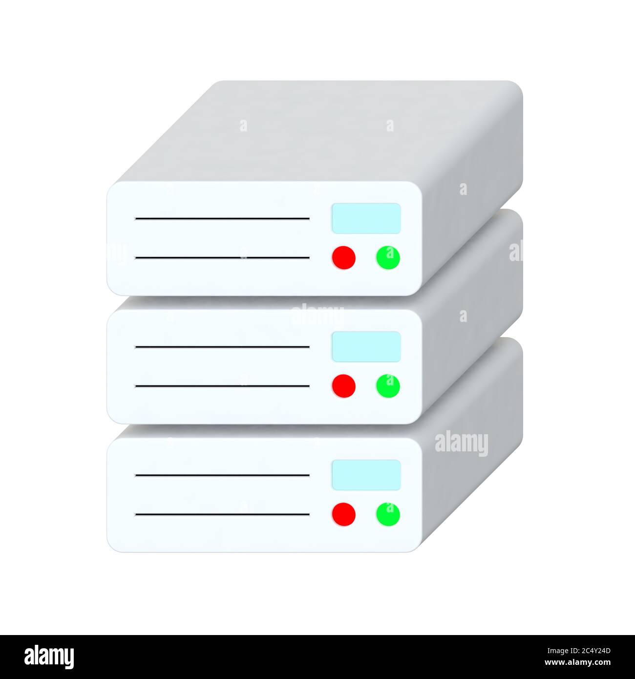 Network Server Data Center Isometric Flat Icon on a white background ... Network Server Data Center Isometric Flat Icon on a white background ...
