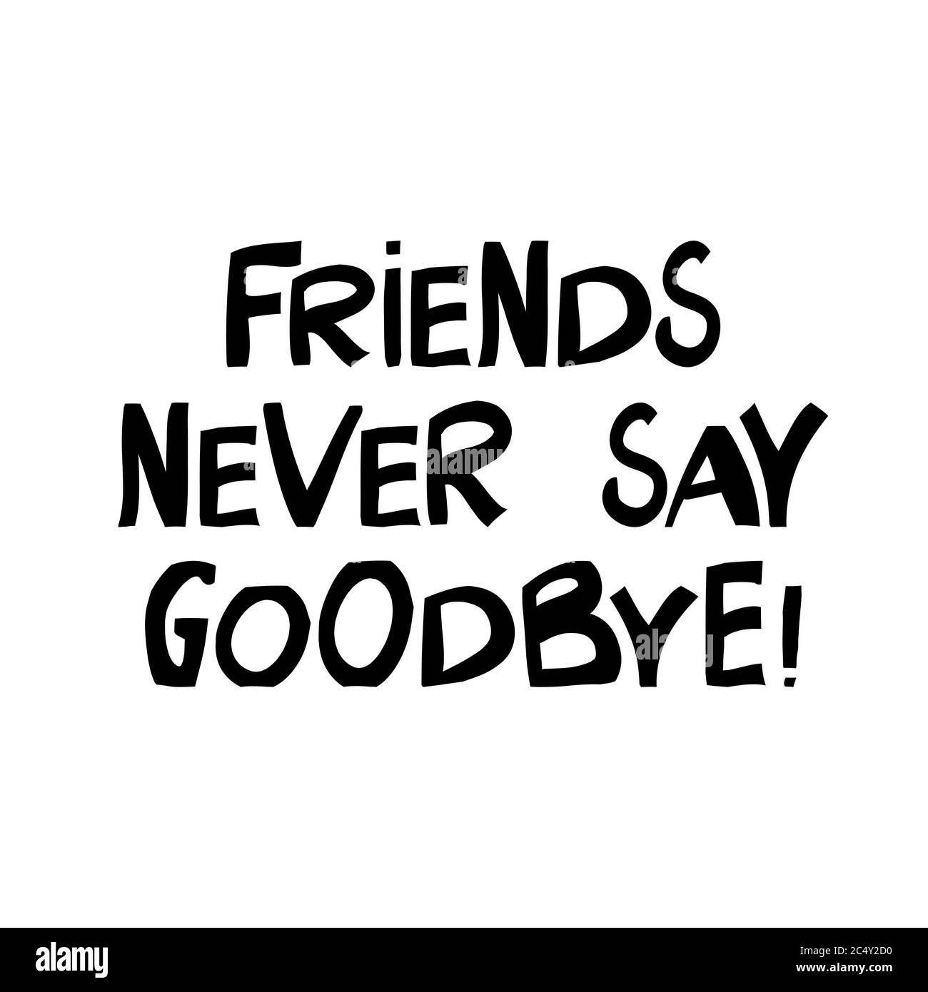 Goodbye Friend Card