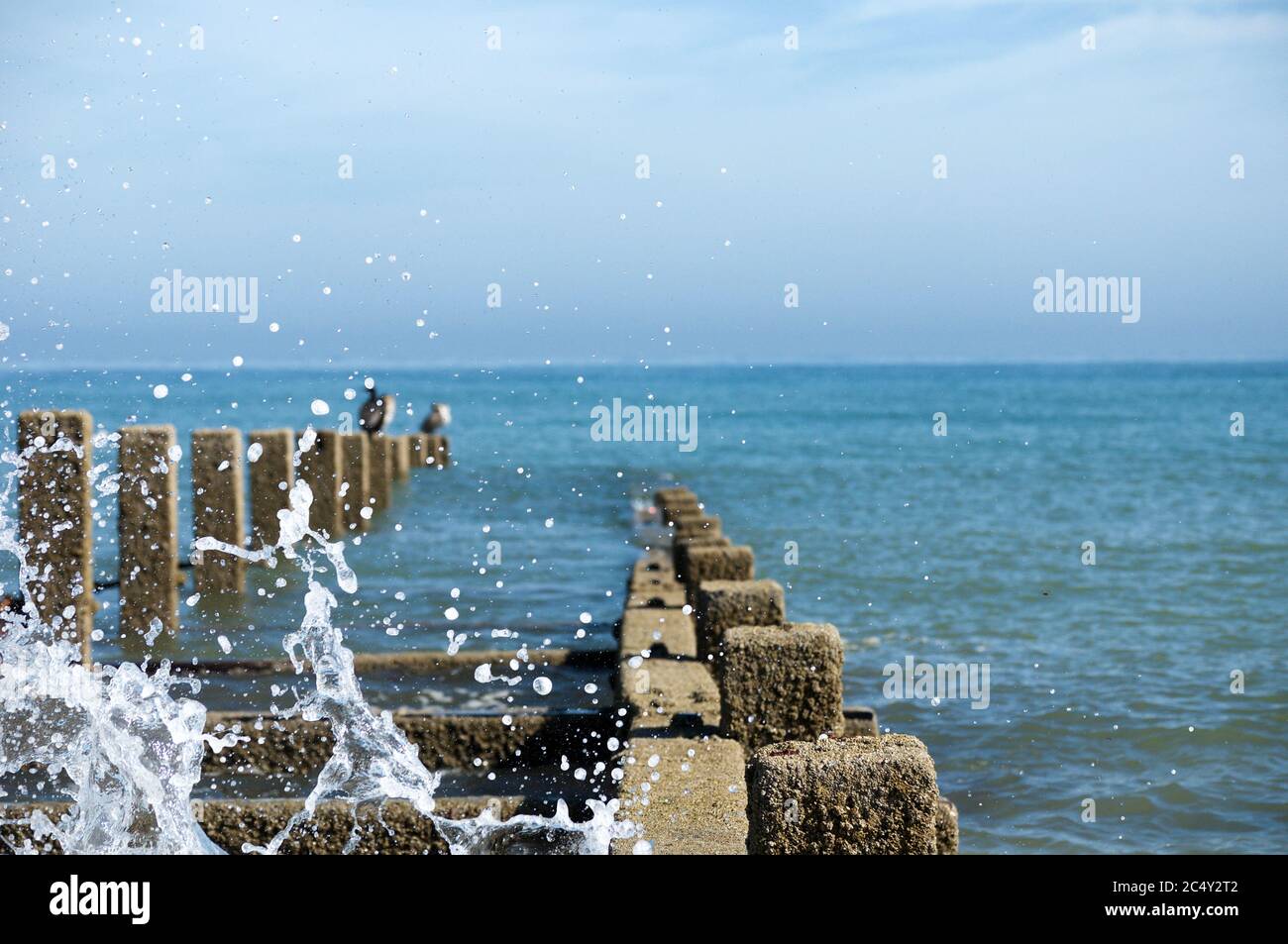 Water breaker hi-res stock photography and images - Alamy