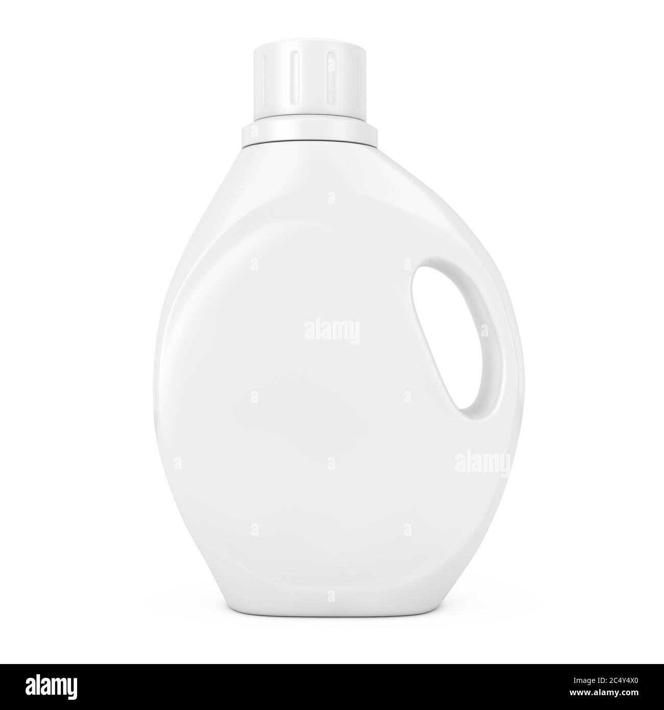 White Plastic Detergent Container Bottle with Blank Space for Yours ...