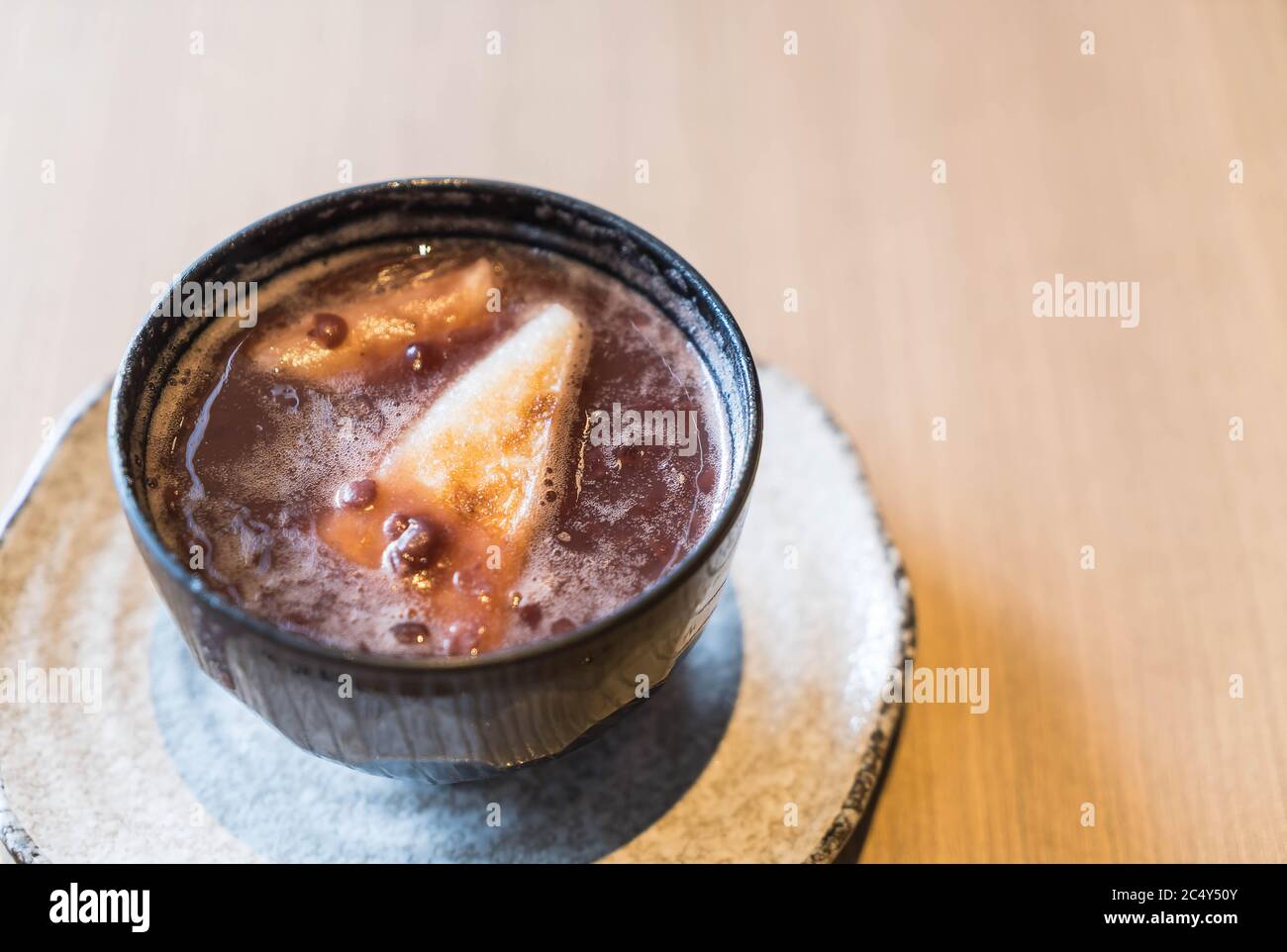 Rice cake sweet red beans hi-res stock photography and images - Alamy