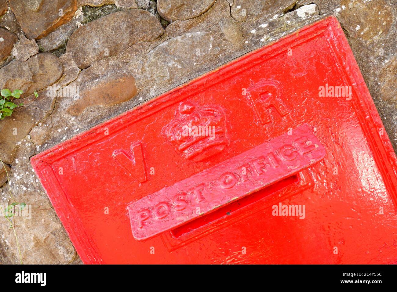 Victorian royal mail wall hi-res stock photography and images - Alamy