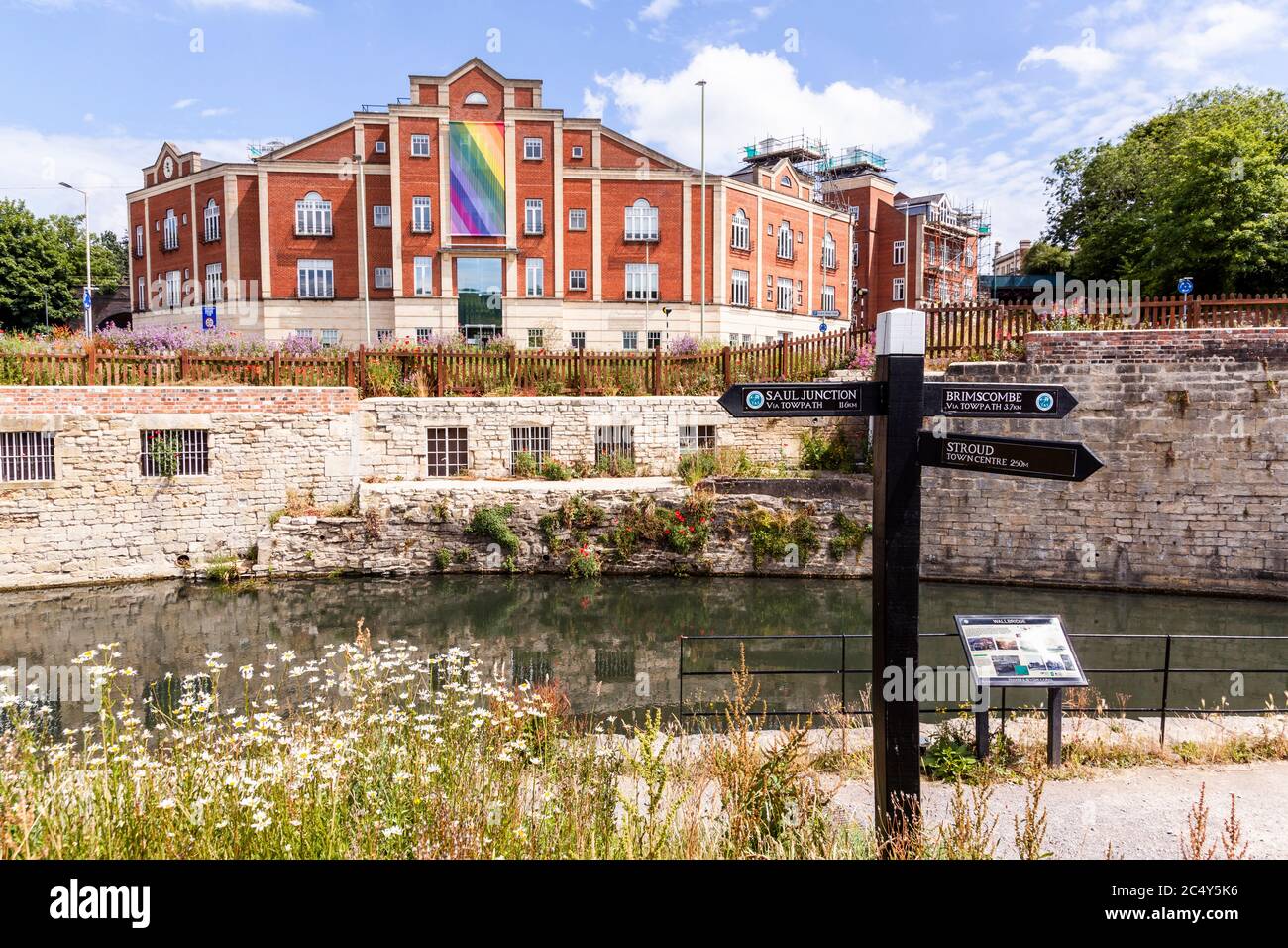 Lion House one of the offices of the green energy supplier Ecotricity ...