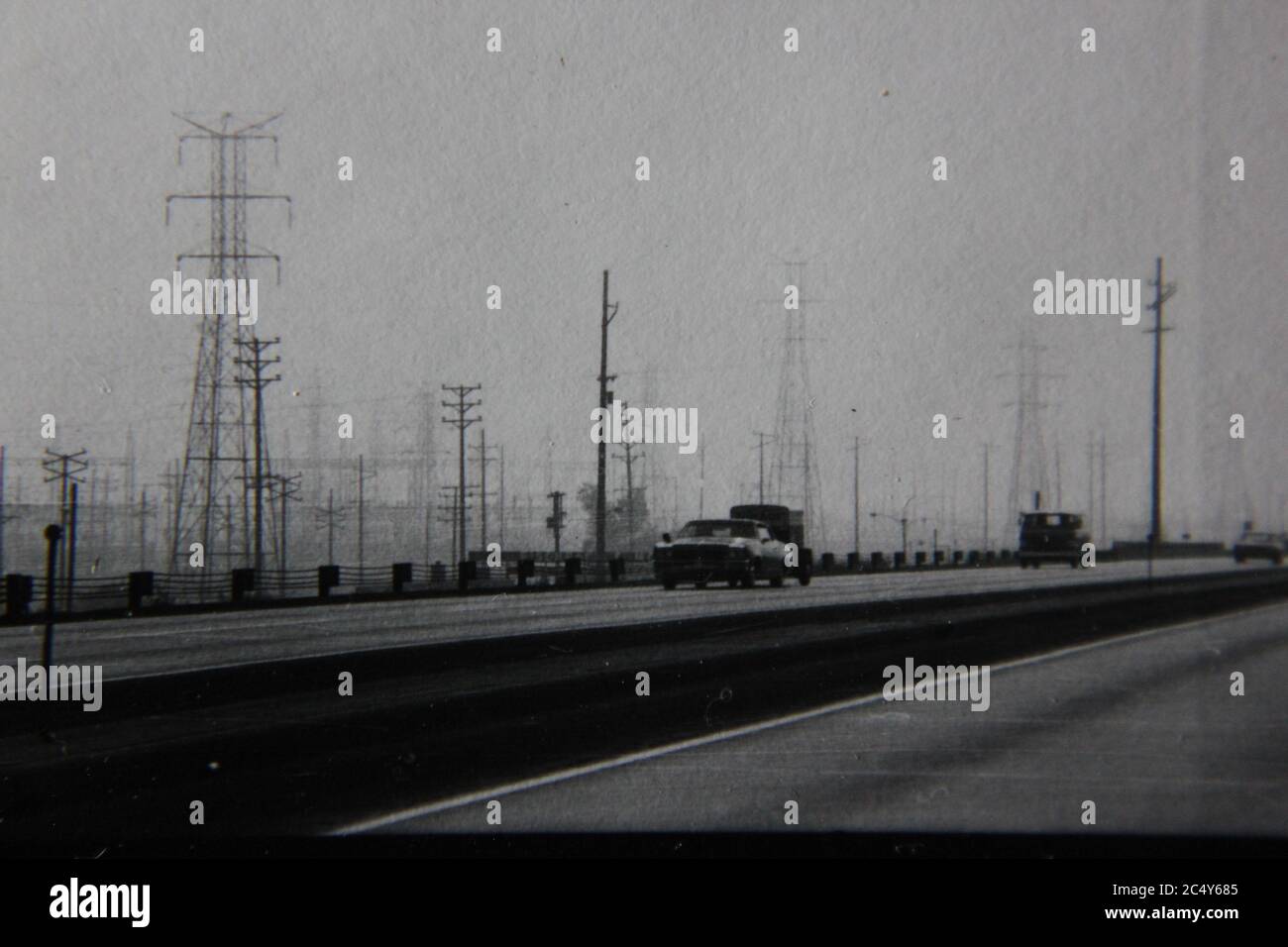 Fine 70s vintage black and white photography of a road trip on the ...