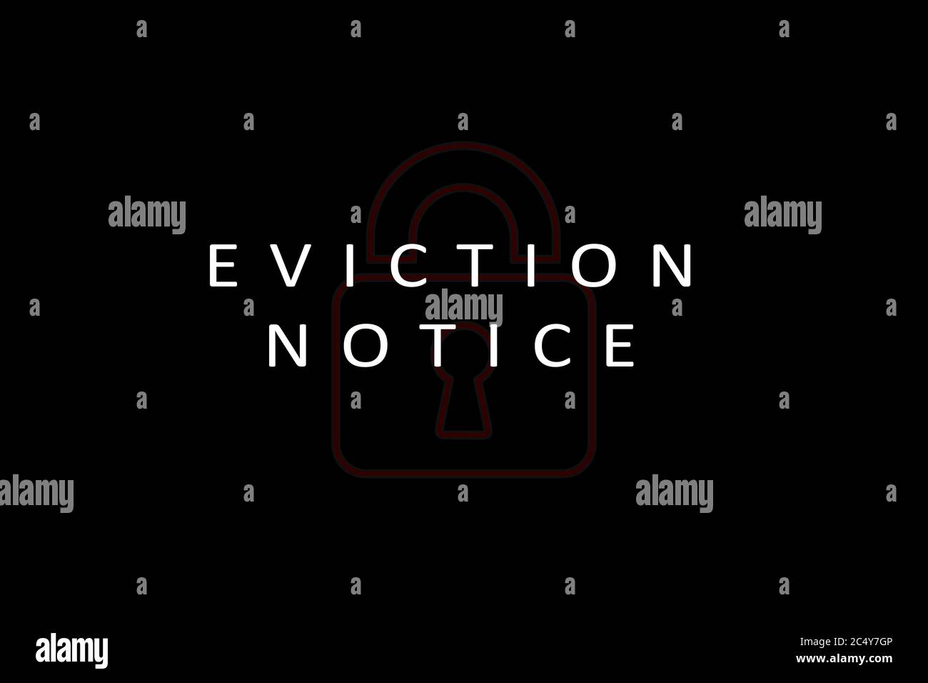 Eviction notice sign hi-res stock photography and images - Alamy