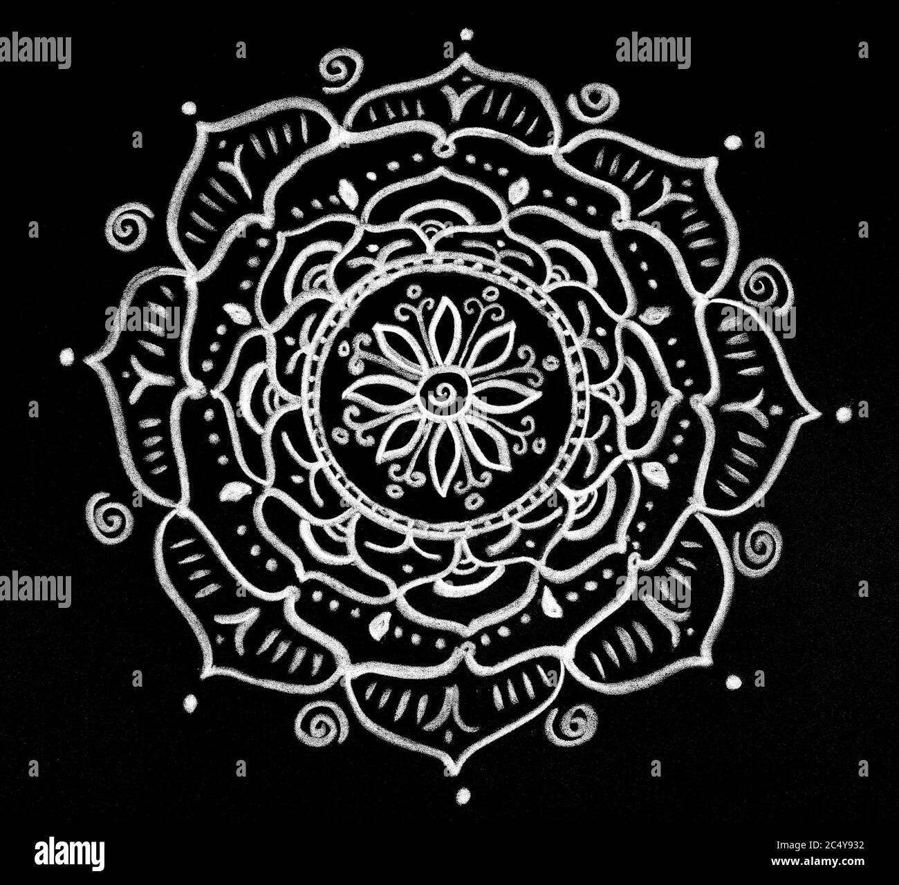 Crayons on white Black and White Stock Photos & Images - Alamy