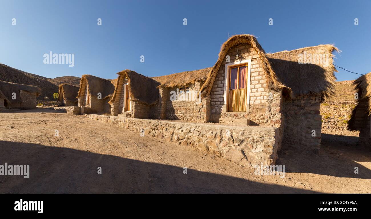 Uyuni, Bolivia - october 02, 2018: Jukil Community Lodge, a salt hotel ...