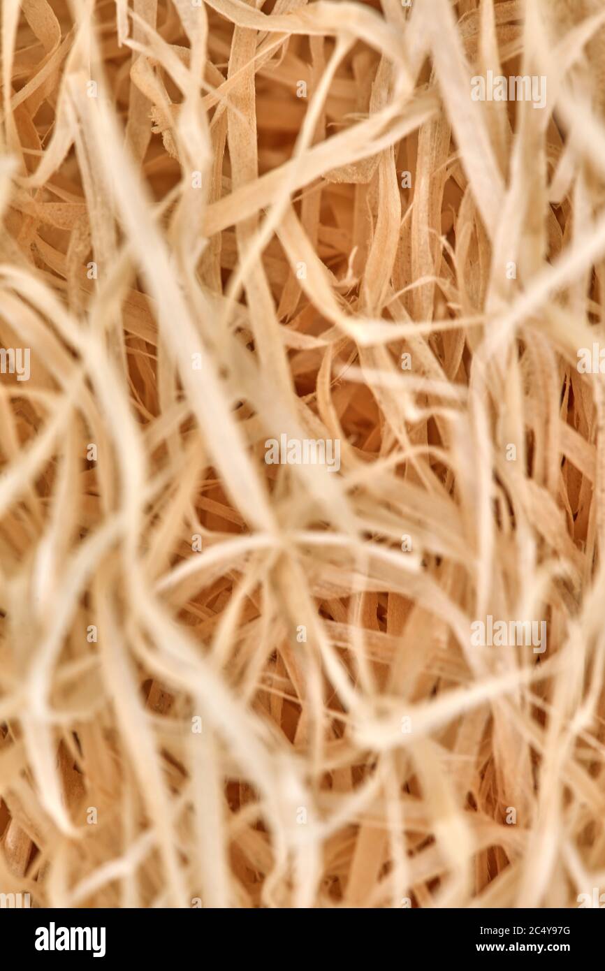 decorative straw, natural packing material Stock Photo - Alamy