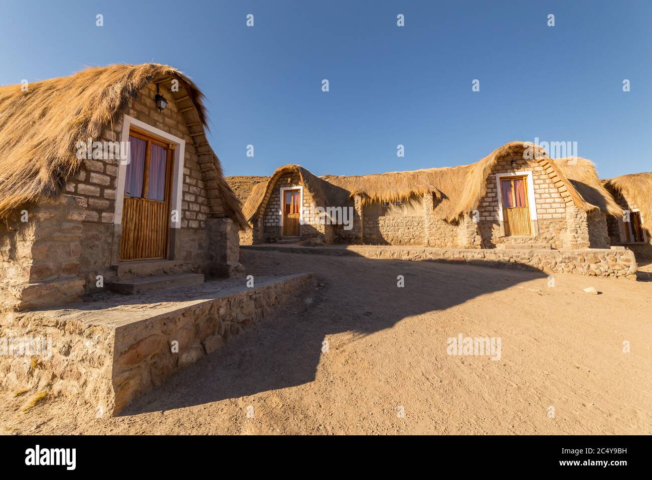Uyuni, Bolivia - october 02, 2018: Jukil Community Lodge, a salt hotel ...