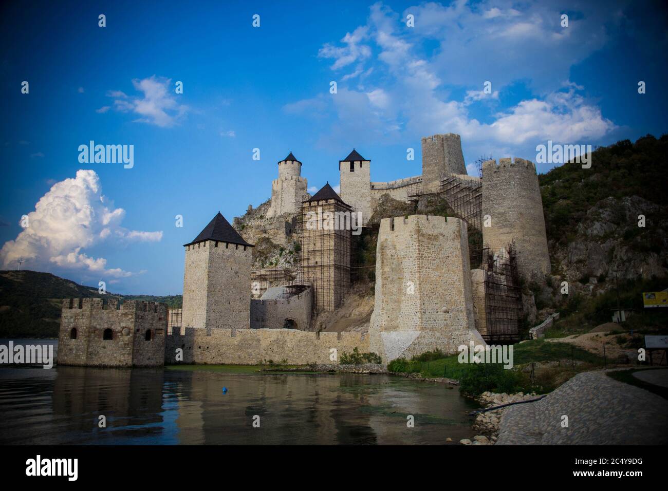 Golubac Fortress (Golubačka tvrđava) Serbia Stock Photo - Alamy