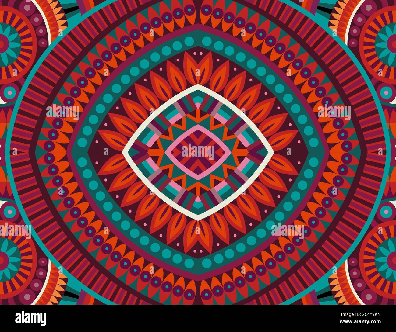 Abstract Vector Tribal Ethnic Background Stock Vector Image And Art Alamy